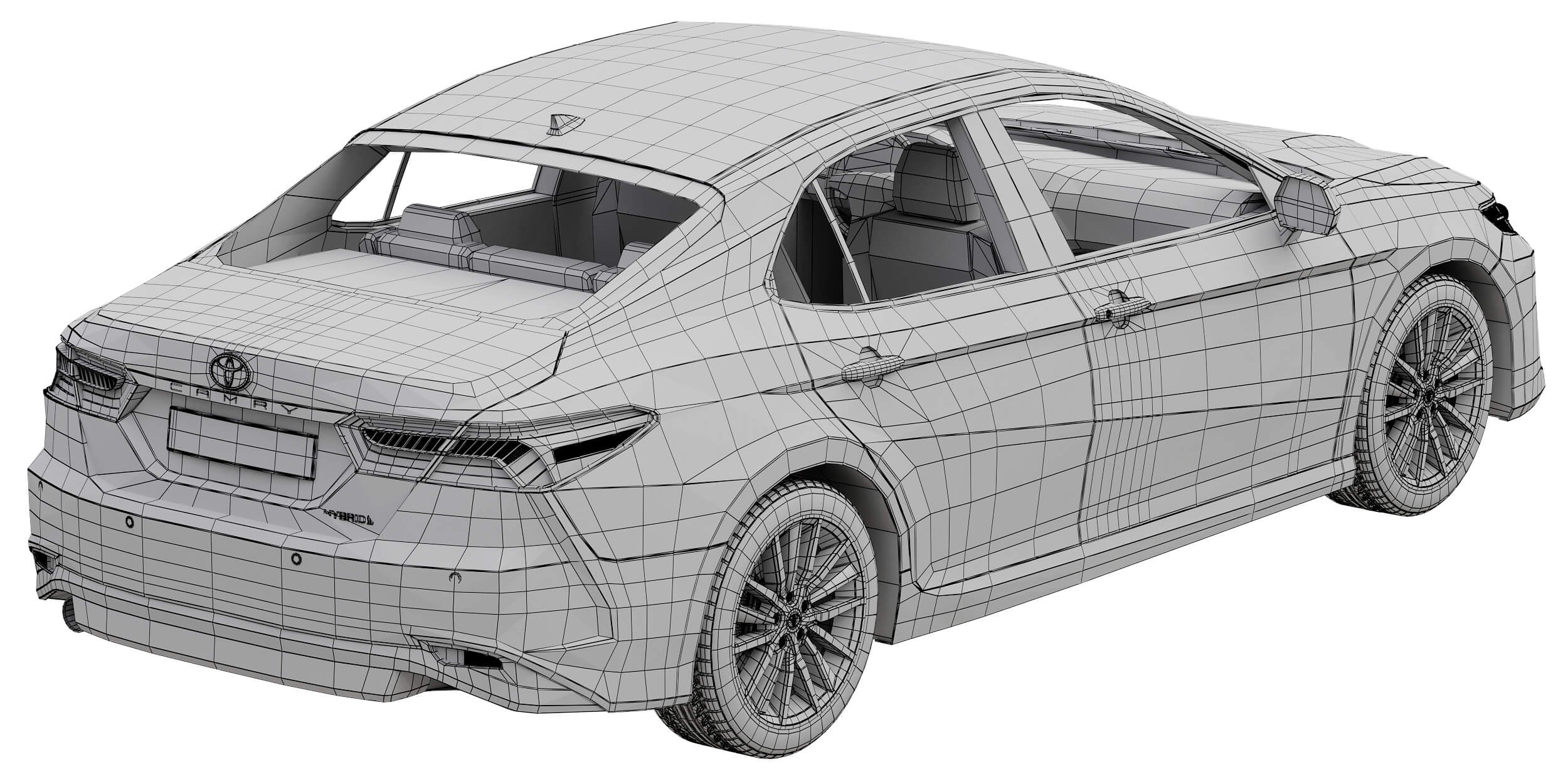 Toyota Camry - 3D Model by zifir3d