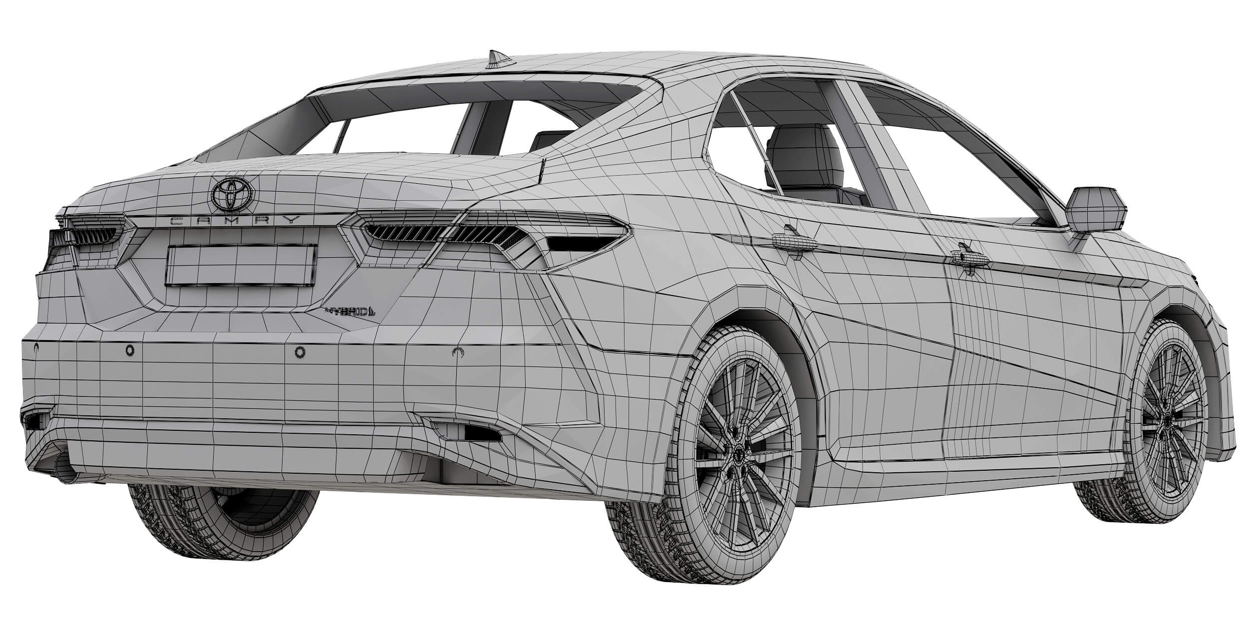 Toyota Camry - 3D Model by zifir3d