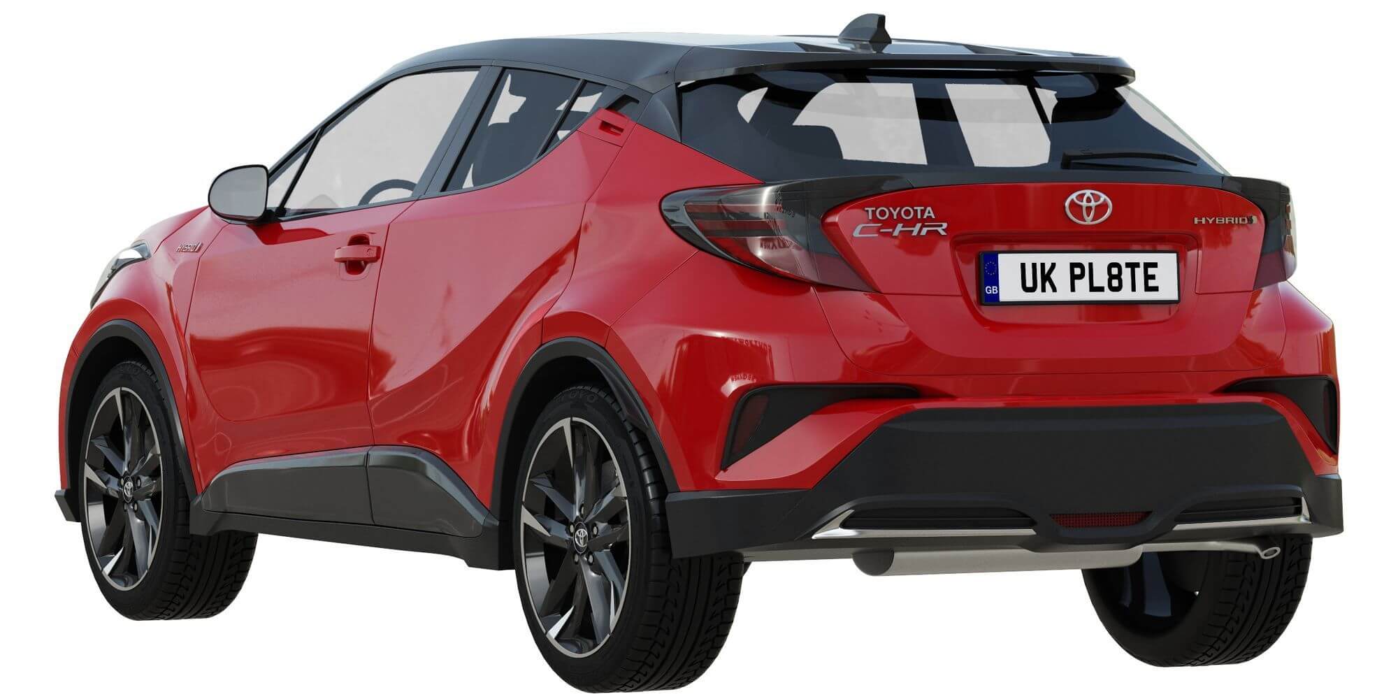 Toyota CH-R GR Sport 3D Model by zifir3d