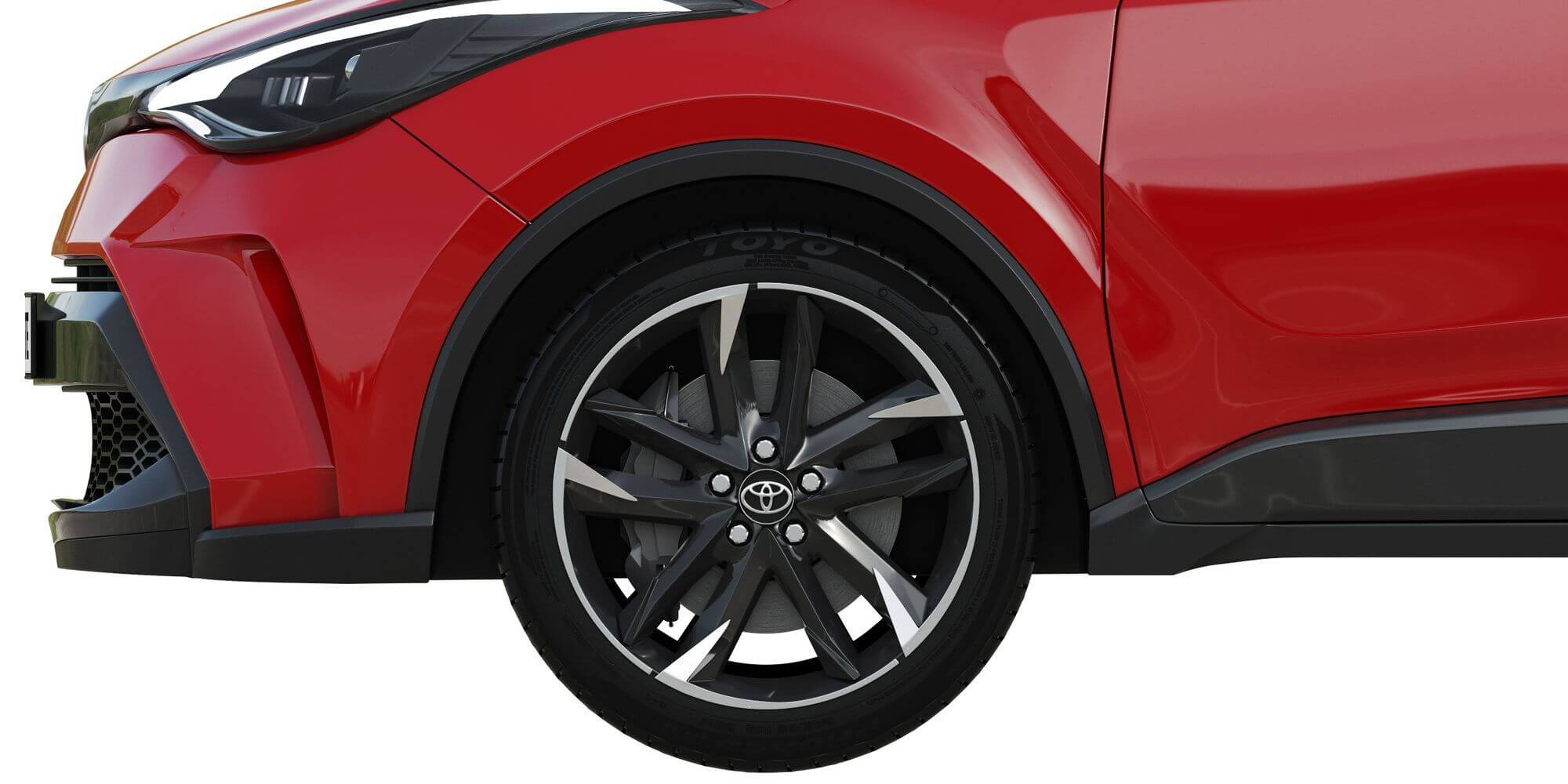 Toyota CH-R GR Sport 3D Model by zifir3d