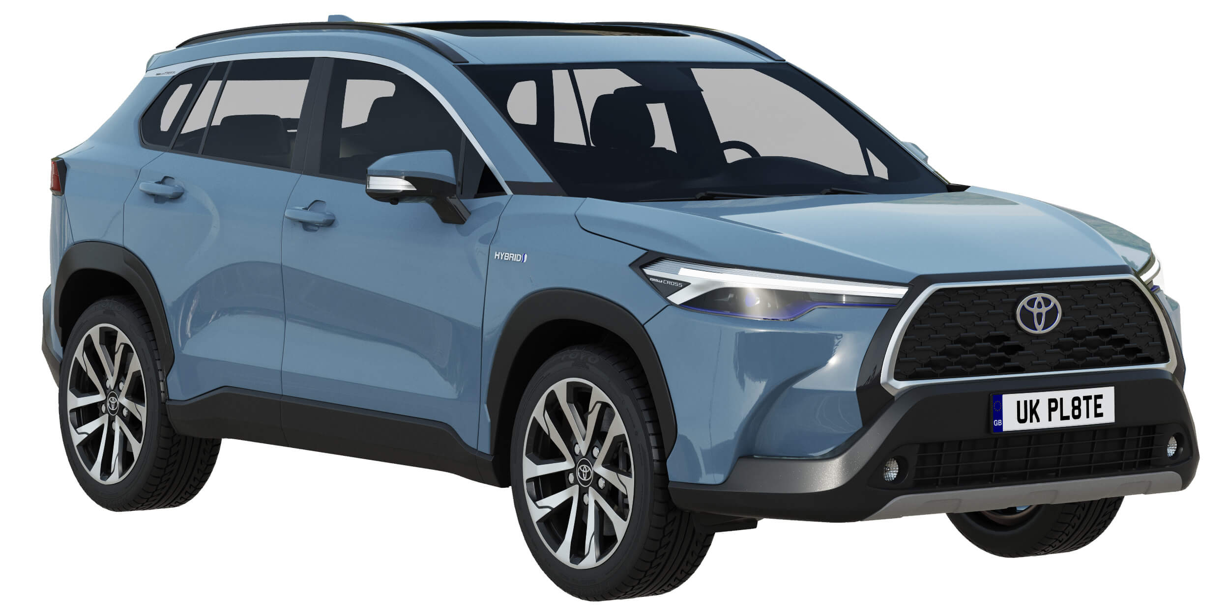 Toyota Corolla Cross - 3D Model by zifir3d