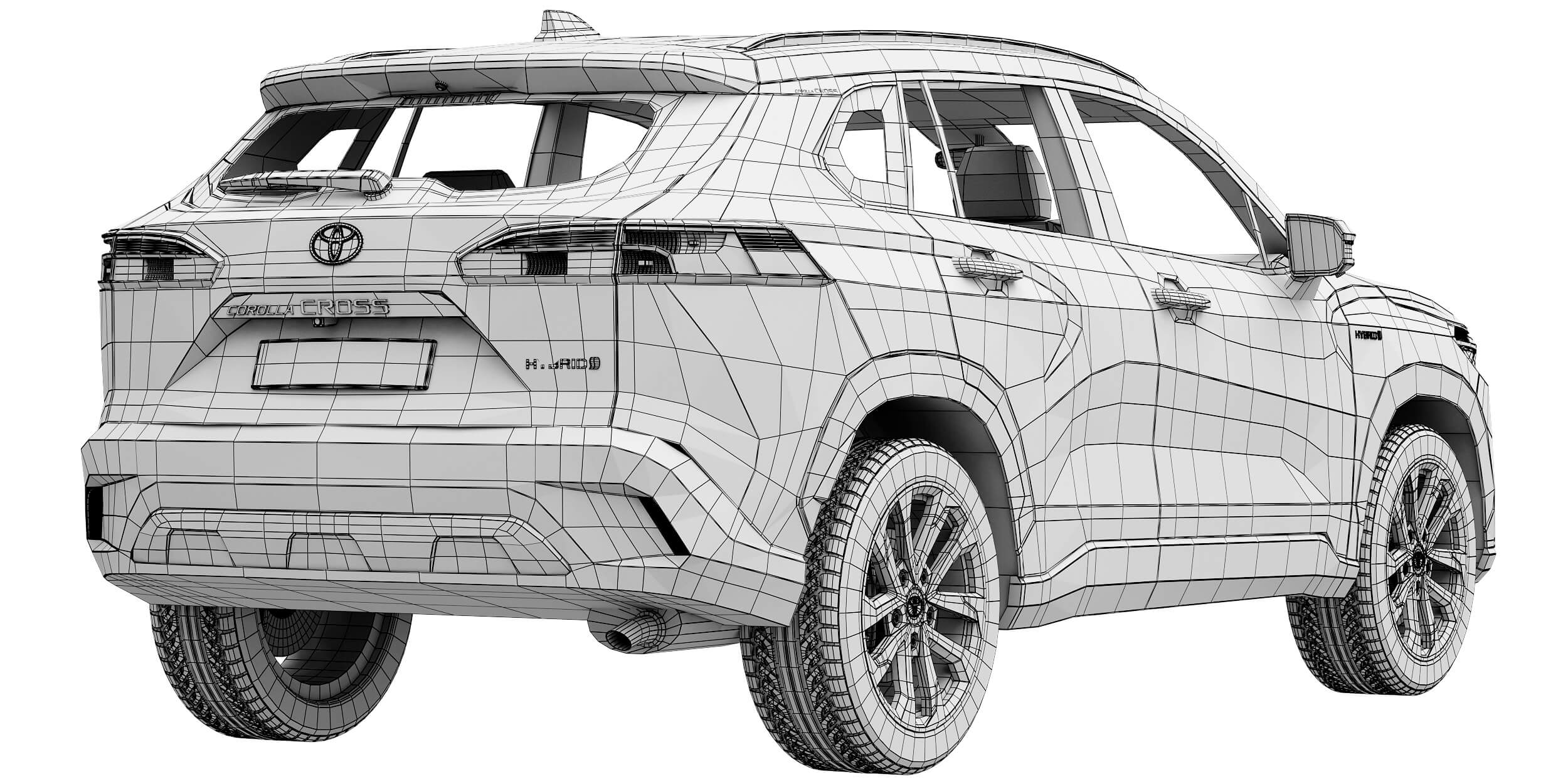 Toyota Corolla Cross - 3D Model by zifir3d