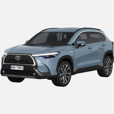Toyota Corolla Cross - 3D Model by zifir3d
