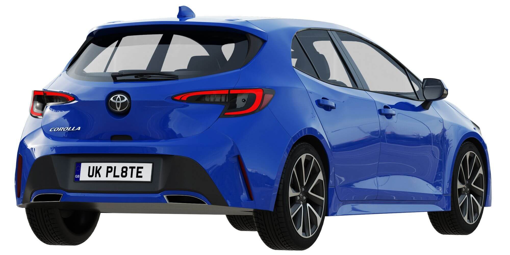 Toyota Corolla Hatchback - 3D Model by zifir3d