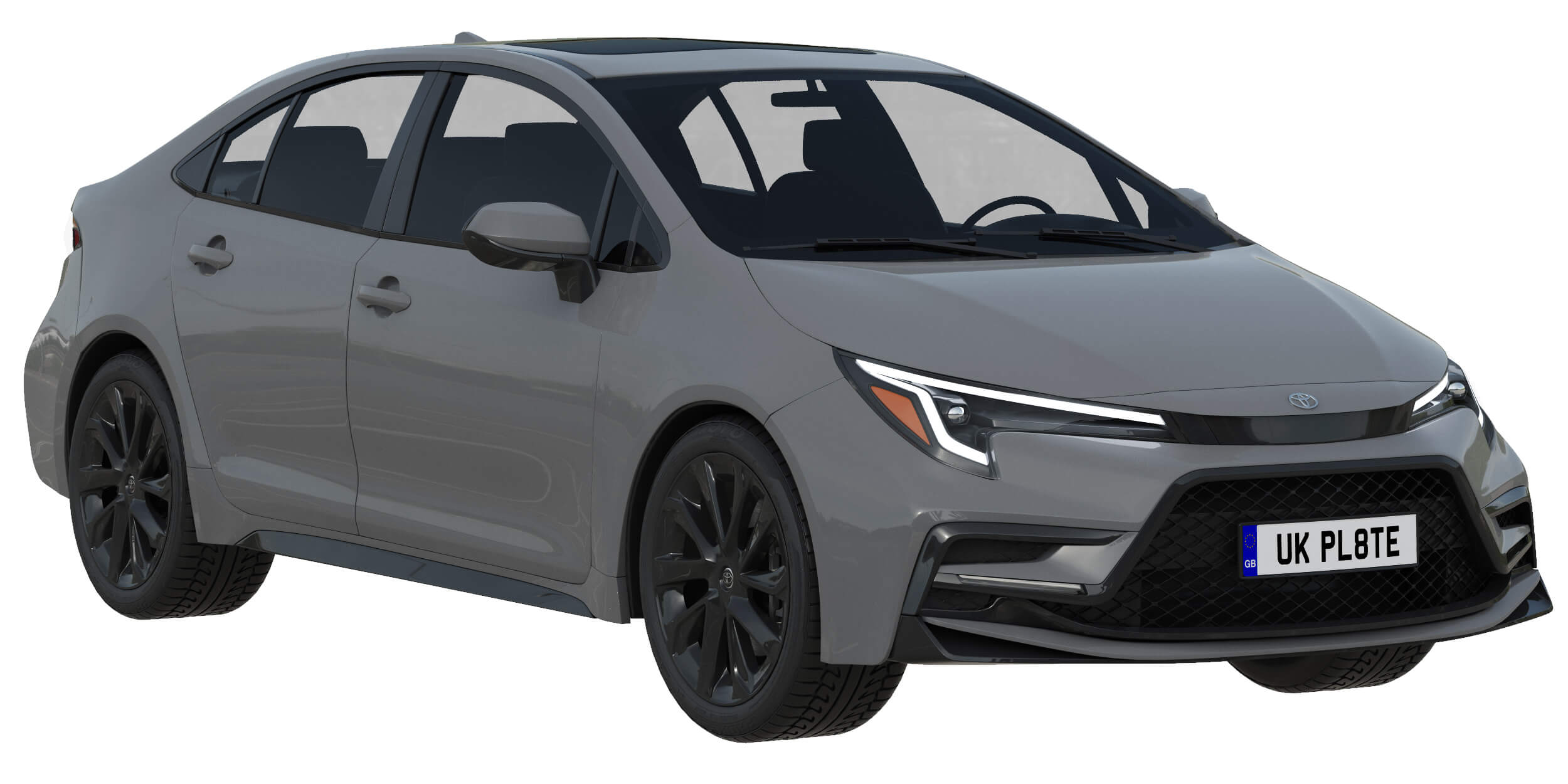 Toyota Corolla Sedan - 3D Model by zifir3d