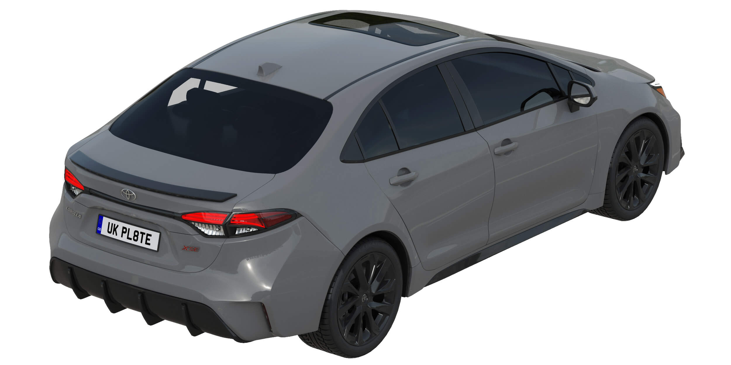 Toyota Corolla Sedan - 3D Model by zifir3d