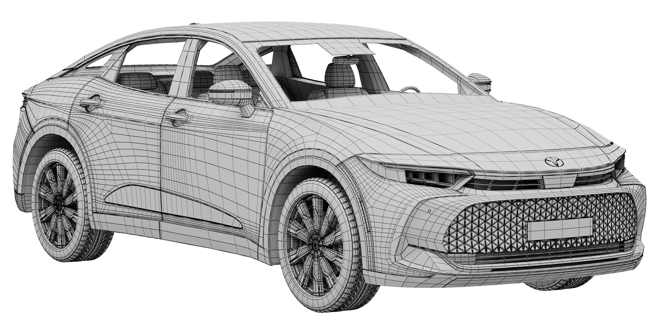 Toyota Crown - 3D Model by zifir3d