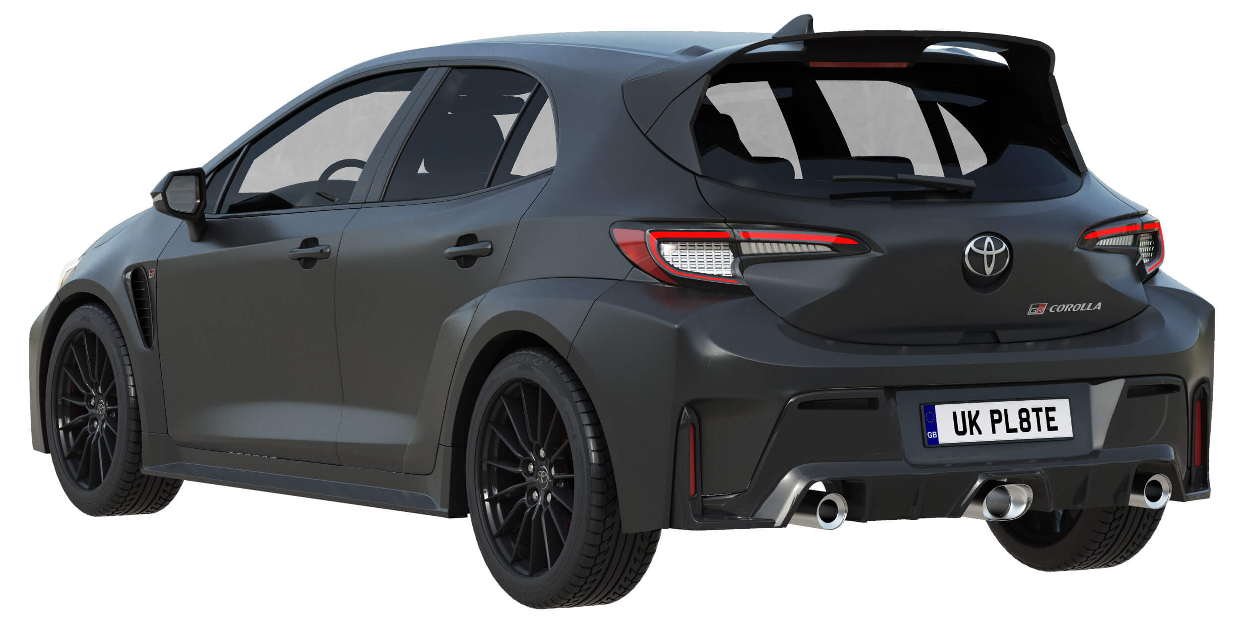 Toyota GR Corolla - 3D Model by zifir3d