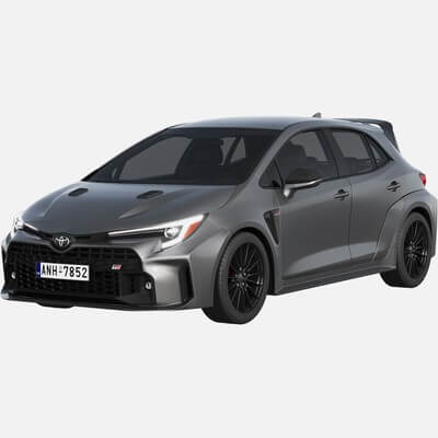 Toyota GR Corolla - 3D Model by zifir3d