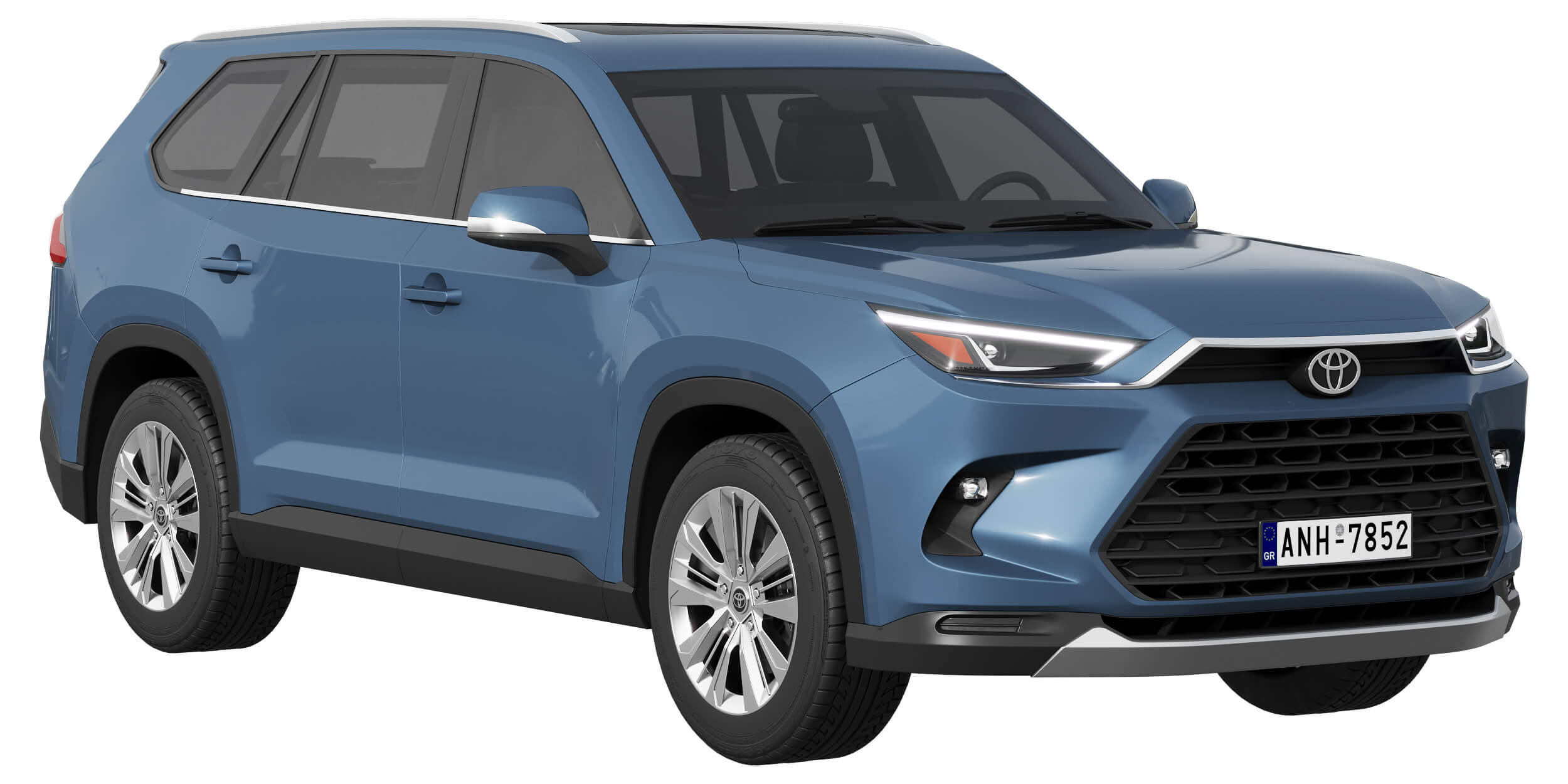 Toyota Grand Highlander - 3D Model by zifir3d