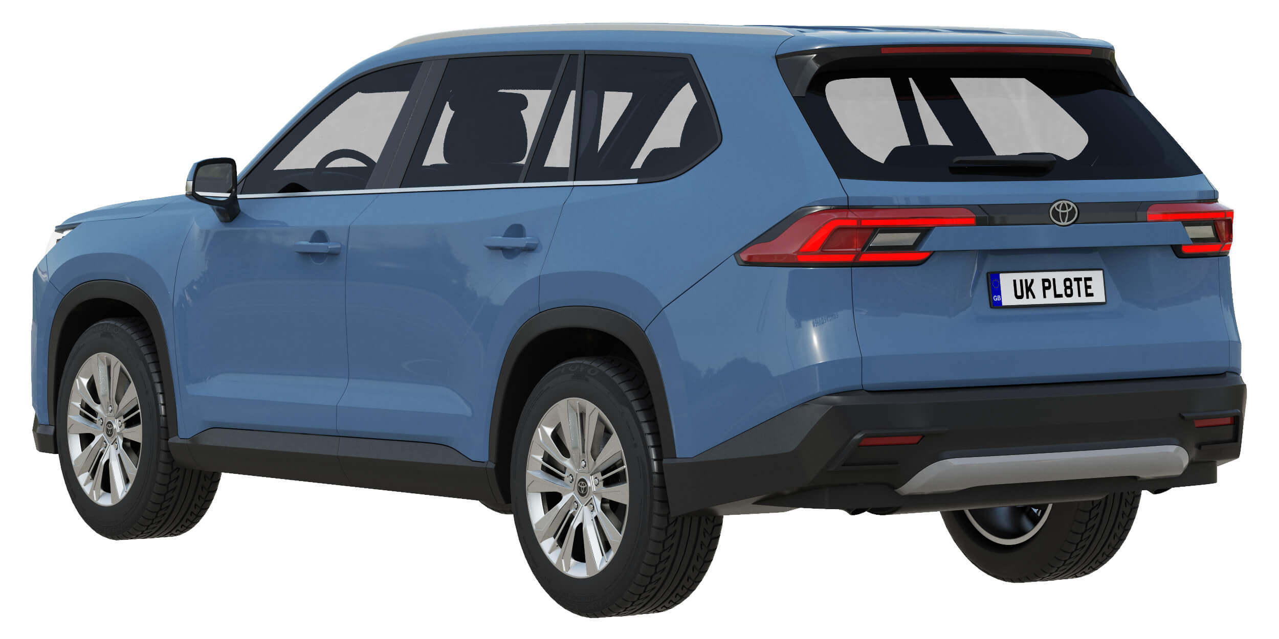 Toyota Grand Highlander - 3D Model by zifir3d