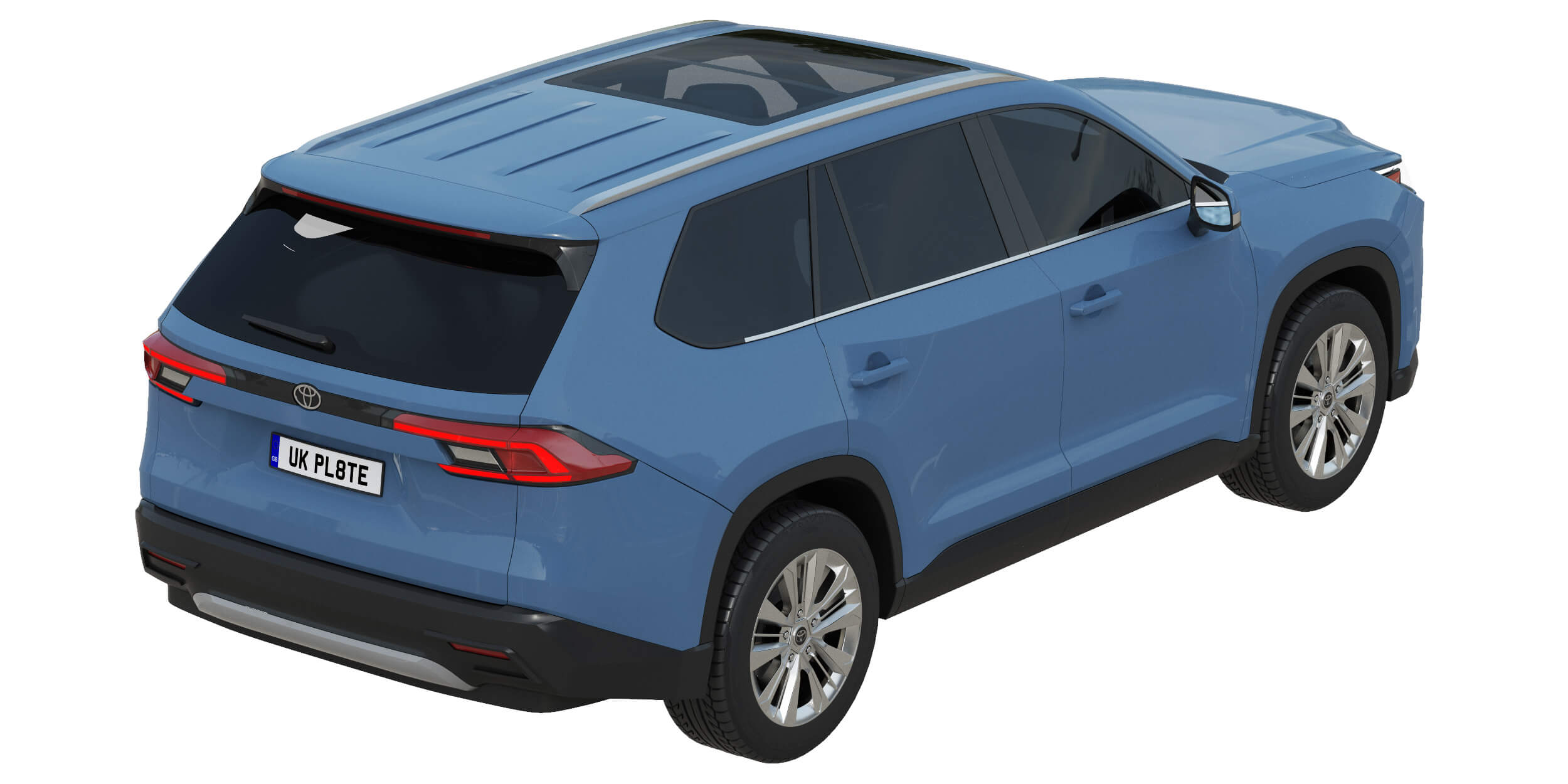 Toyota Grand Highlander - 3D Model by zifir3d