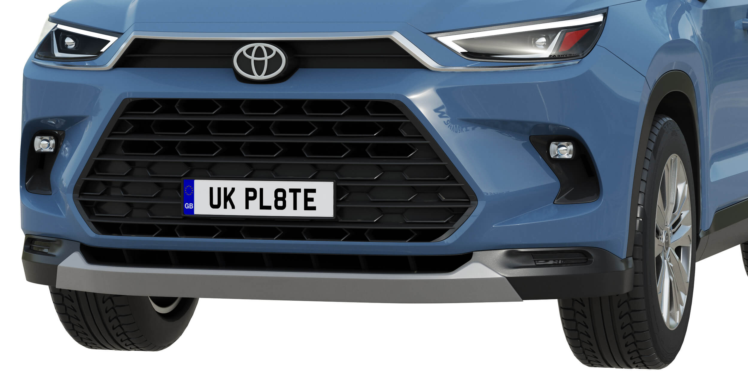 Toyota Grand Highlander - 3D Model by zifir3d