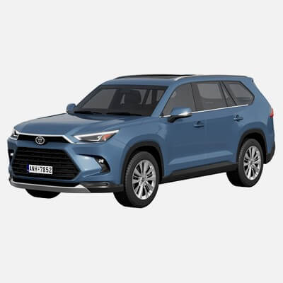 Toyota Grand Highlander - 3D Model by zifir3d