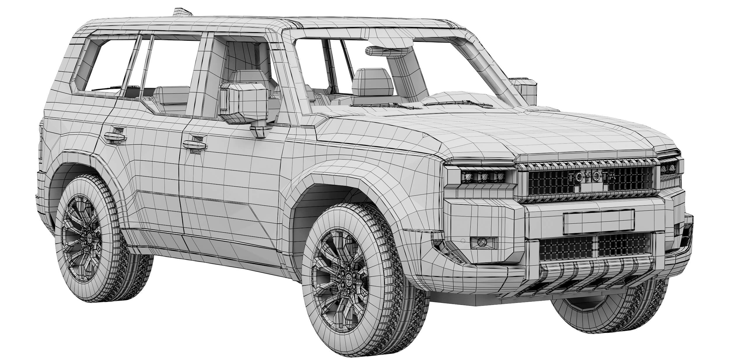Toyota Land Cruiser 250 Prado - 3D Model by zifir3d