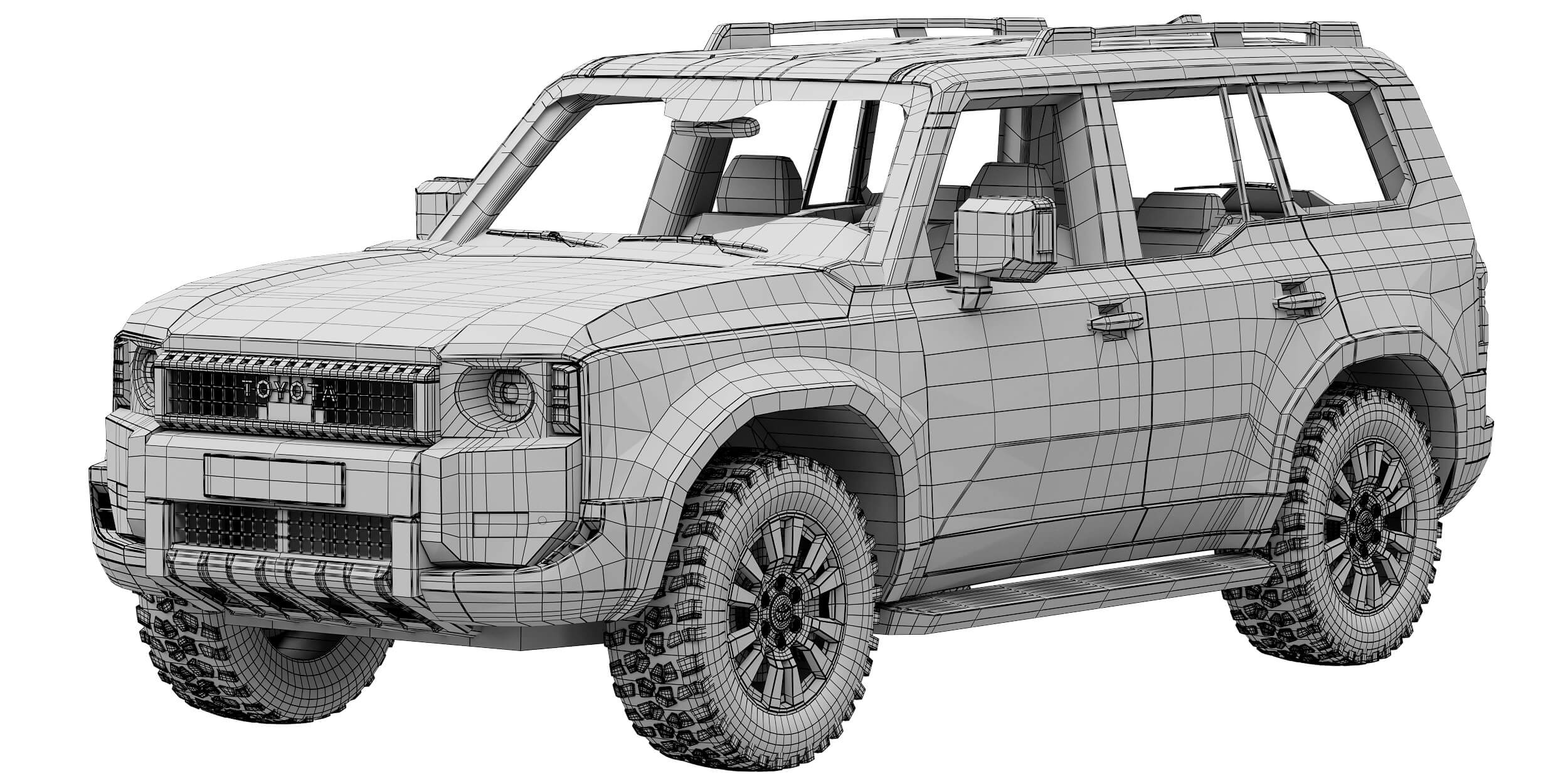 Toyota Land Cruiser 250 - 3D Model by zifir3d