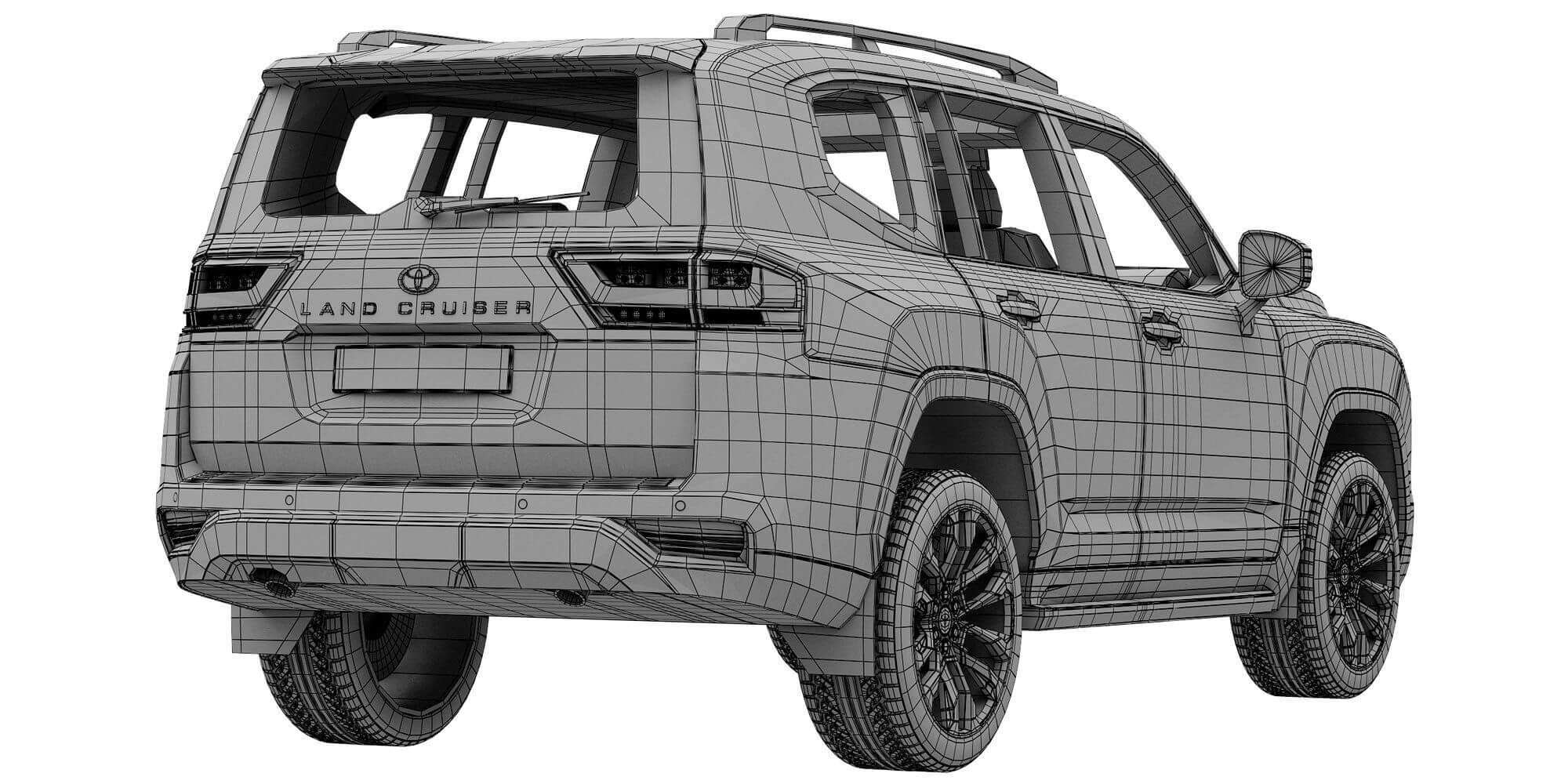 Toyota Land Cruiser 300 - 3D Model by zifir3d