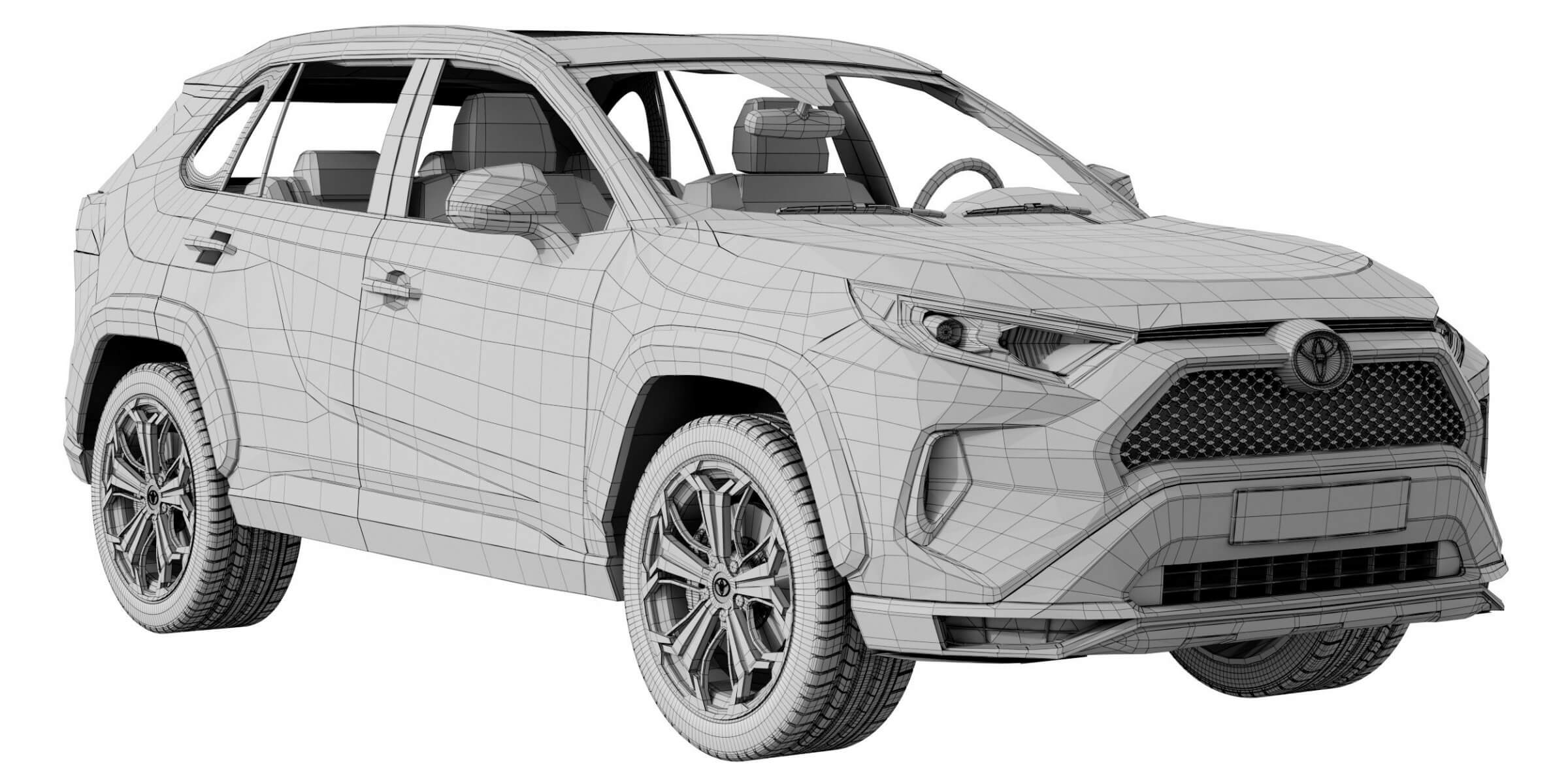 Toyota RAV4 Prime - 3D Model by zifir3d