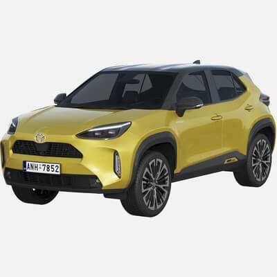 Toyota Yaris Cross - 3D Model by zifir3d