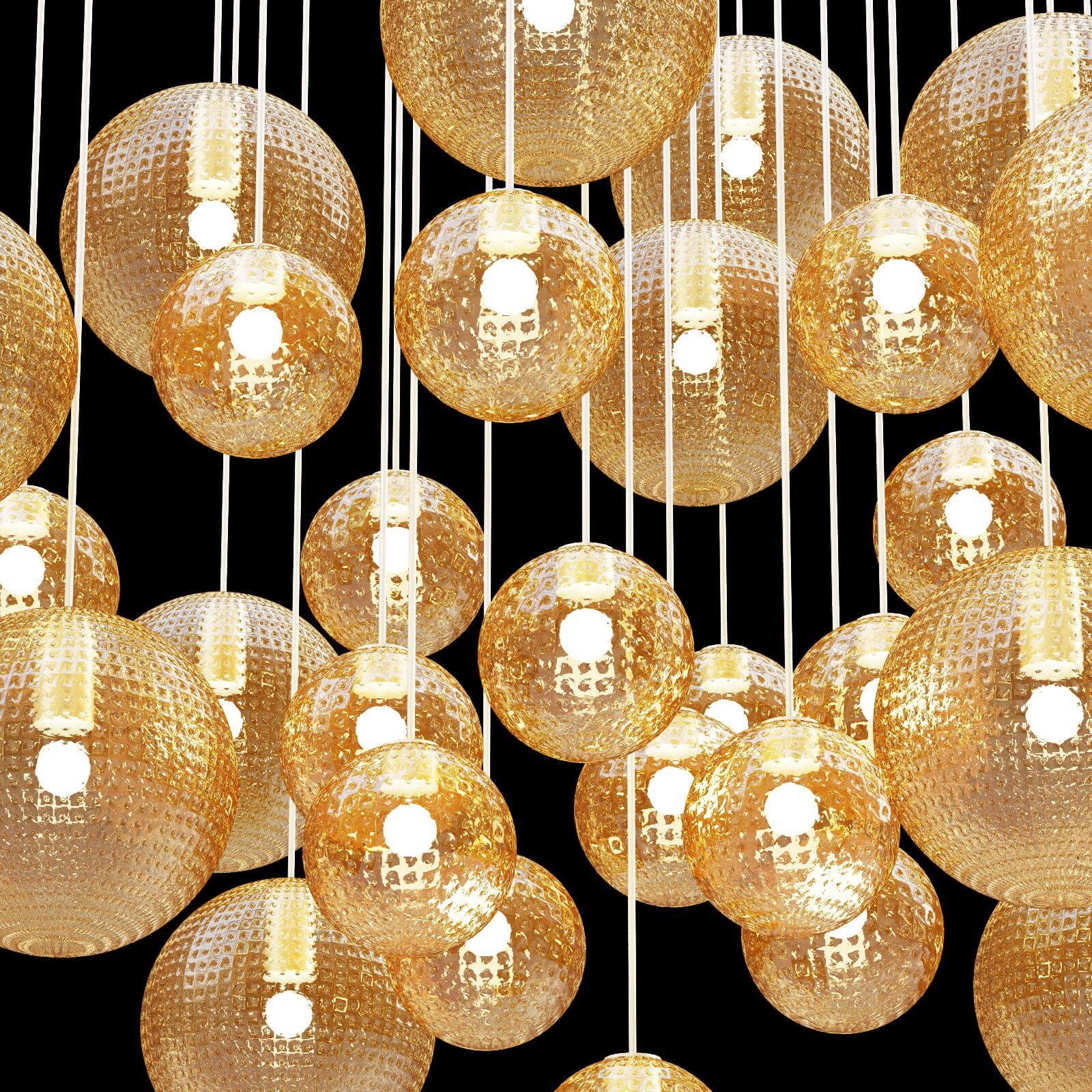 Vistosi Bolle Ceiling Light - 3D Model by zifir3d