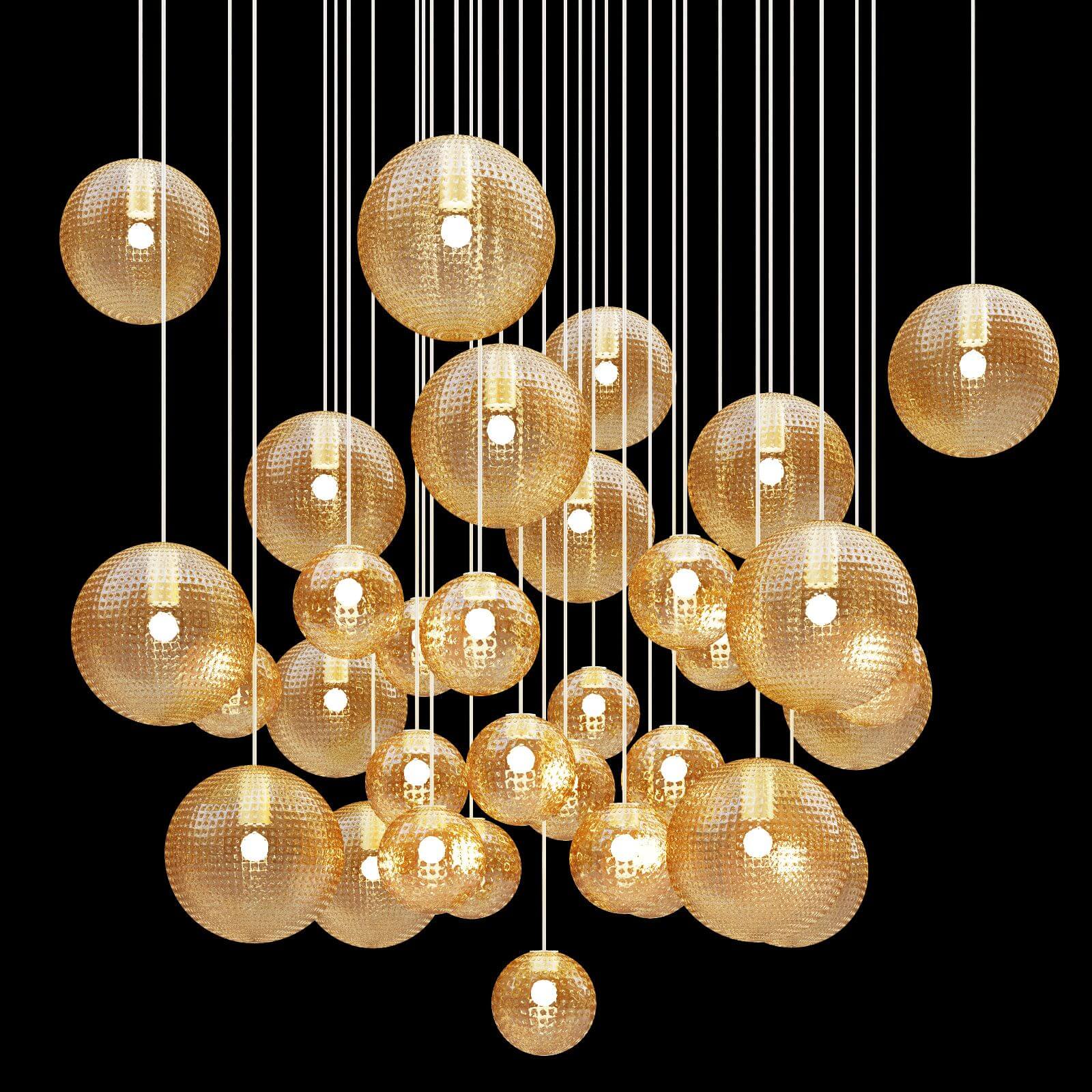 Vistosi Bolle Ceiling Light - 3D Model by zifir3d