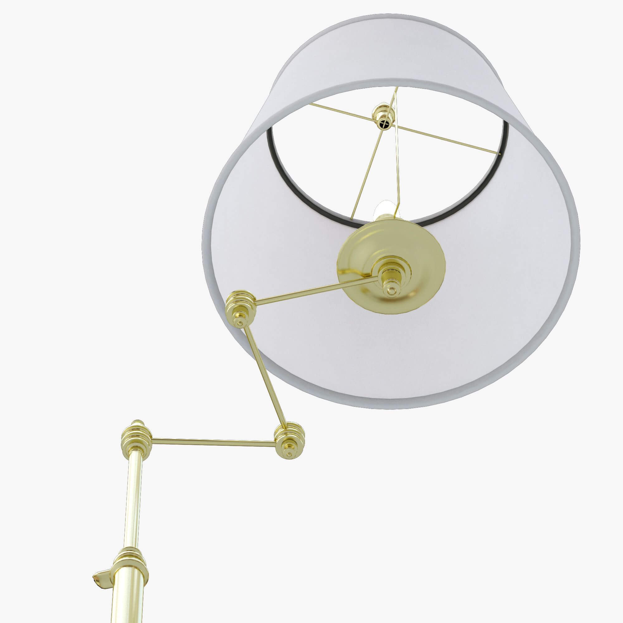 Visual Comfort Studio 1 Swing Arm Floor Lamp - 3D Model by zifir3d