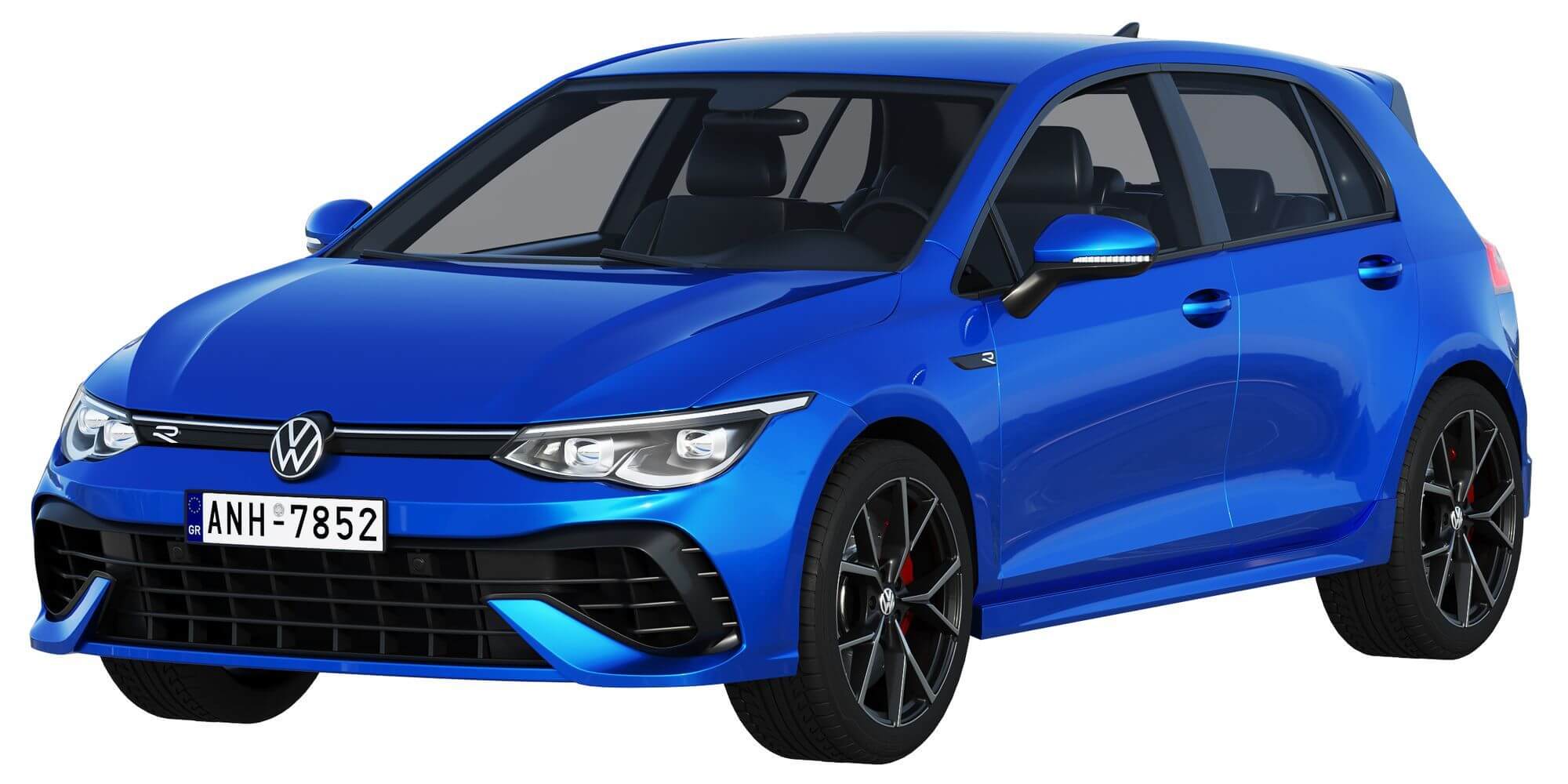 Volkswagen Golf 8 R - 3D Model by zifir3d