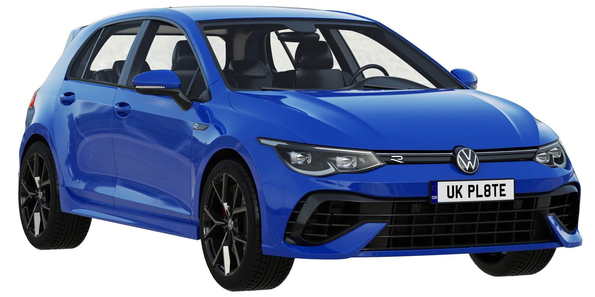 Volkswagen Golf 8 R - 3D Model by zifir3d