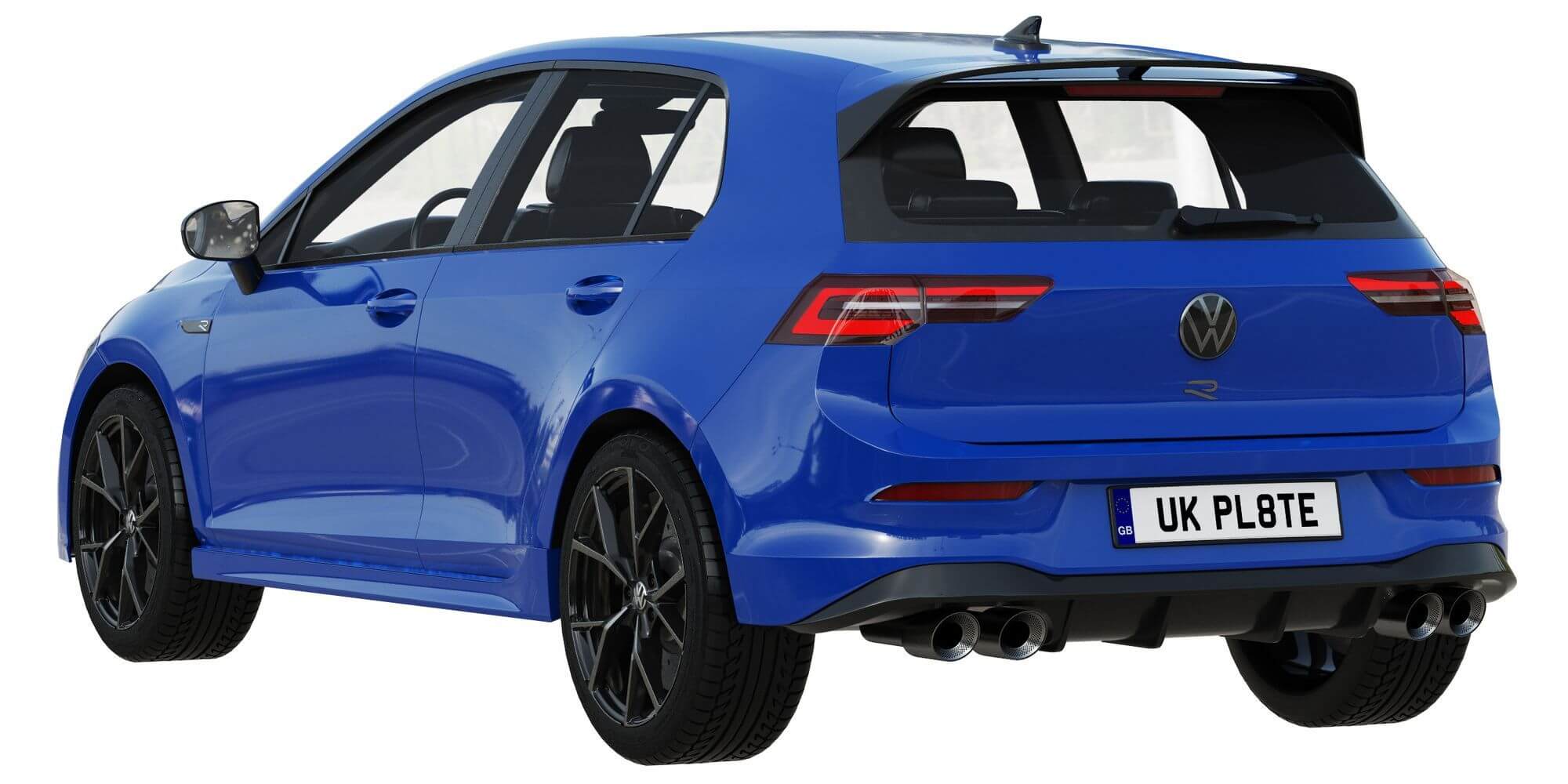 Volkswagen Golf 8 R - 3D Model by zifir3d