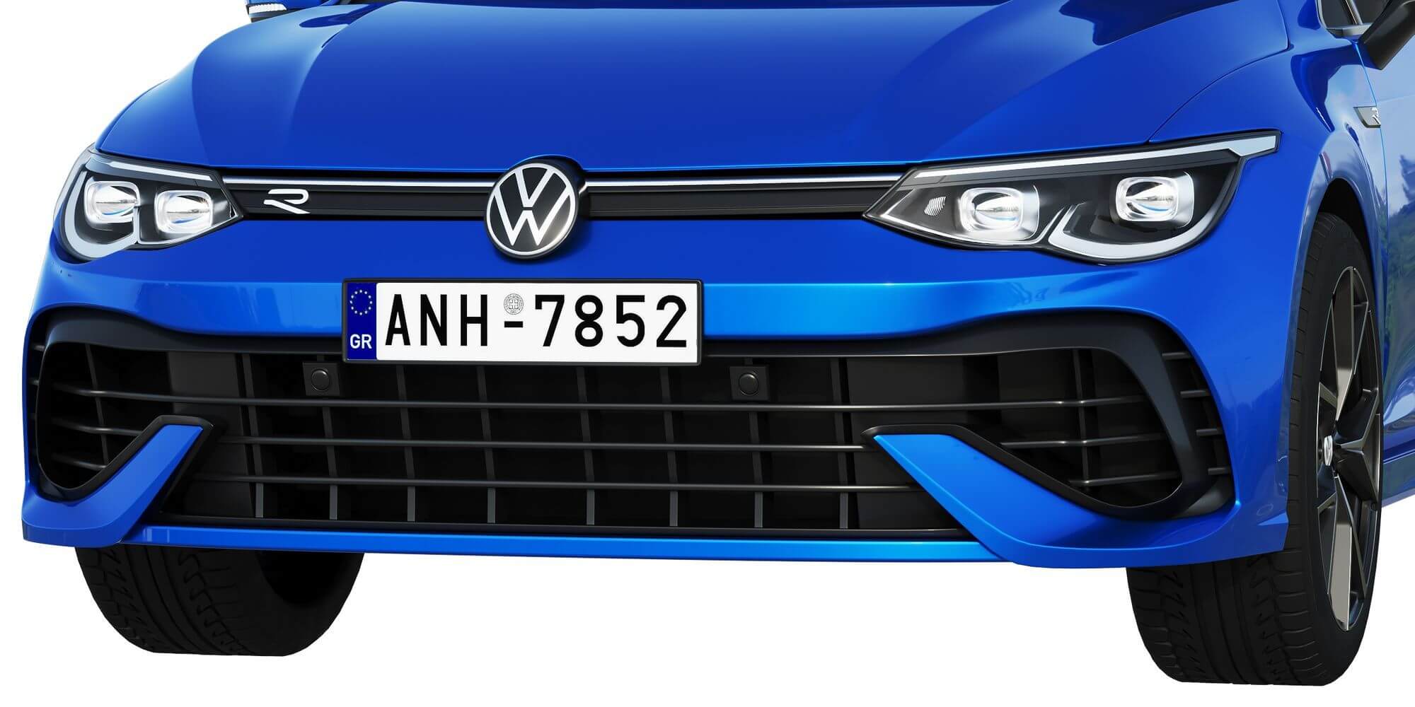 Volkswagen Golf 8 R - 3D Model by zifir3d