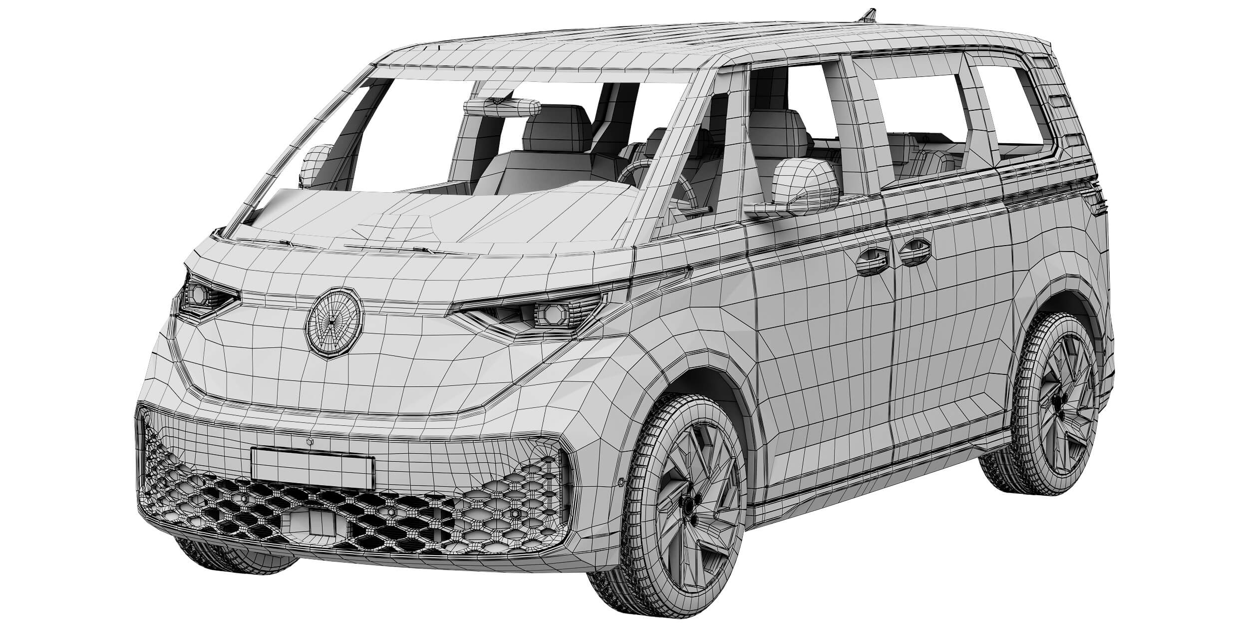 Volkswagen ID Buzz - 3D Model by zifir3d