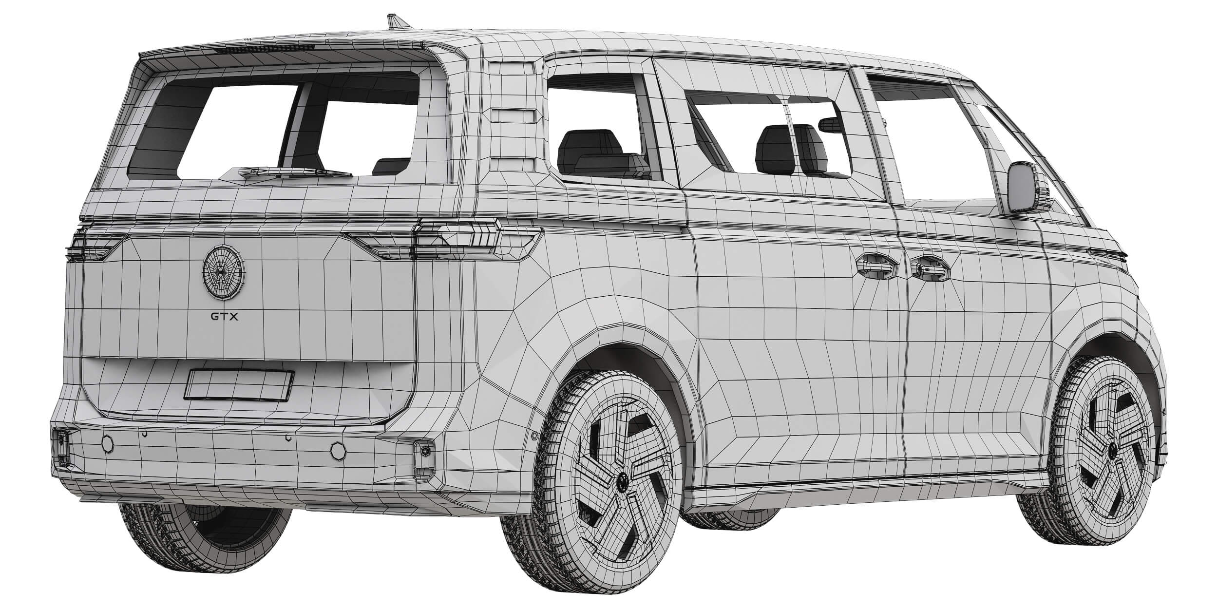 Volkswagen ID Buzz GTX - 3D Model by zifir3d