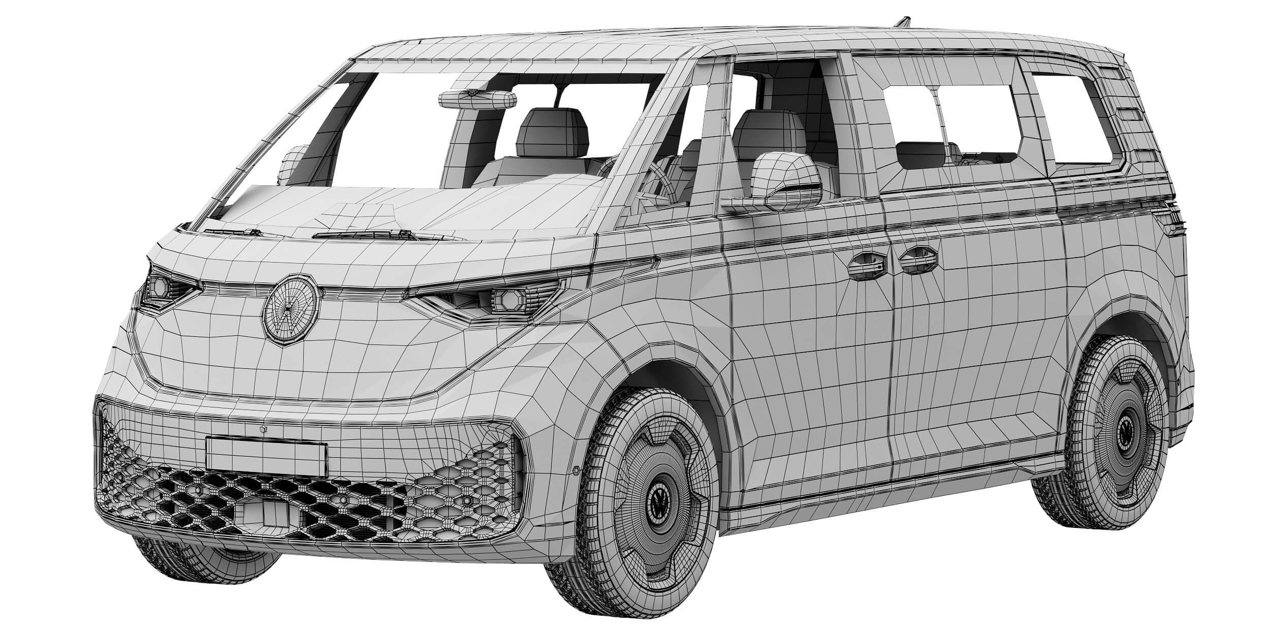 Volkswagen ID Buzz LWB - 3D Model by zifir3d