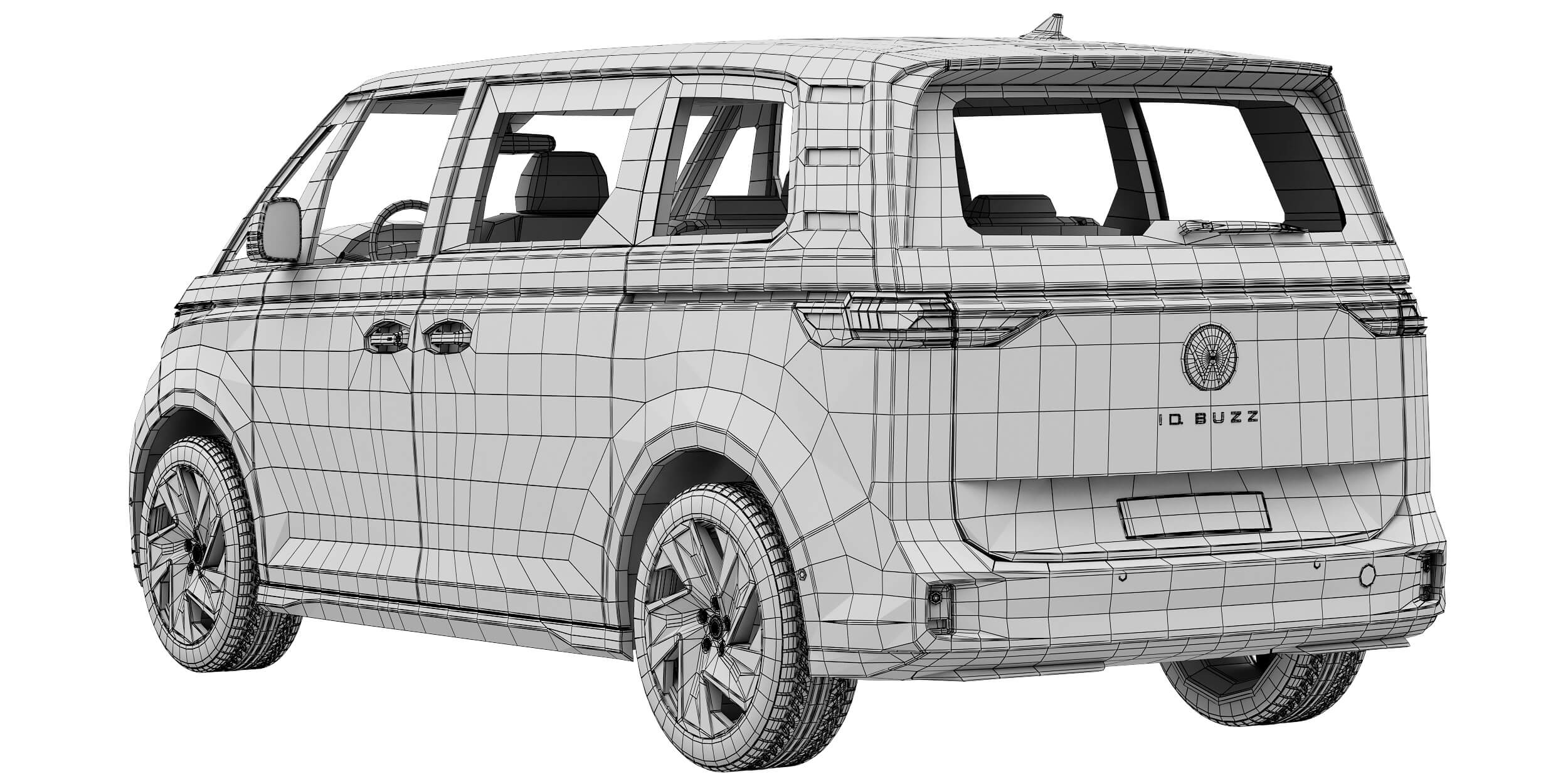 Volkswagen ID Buzz - 3D Model by zifir3d