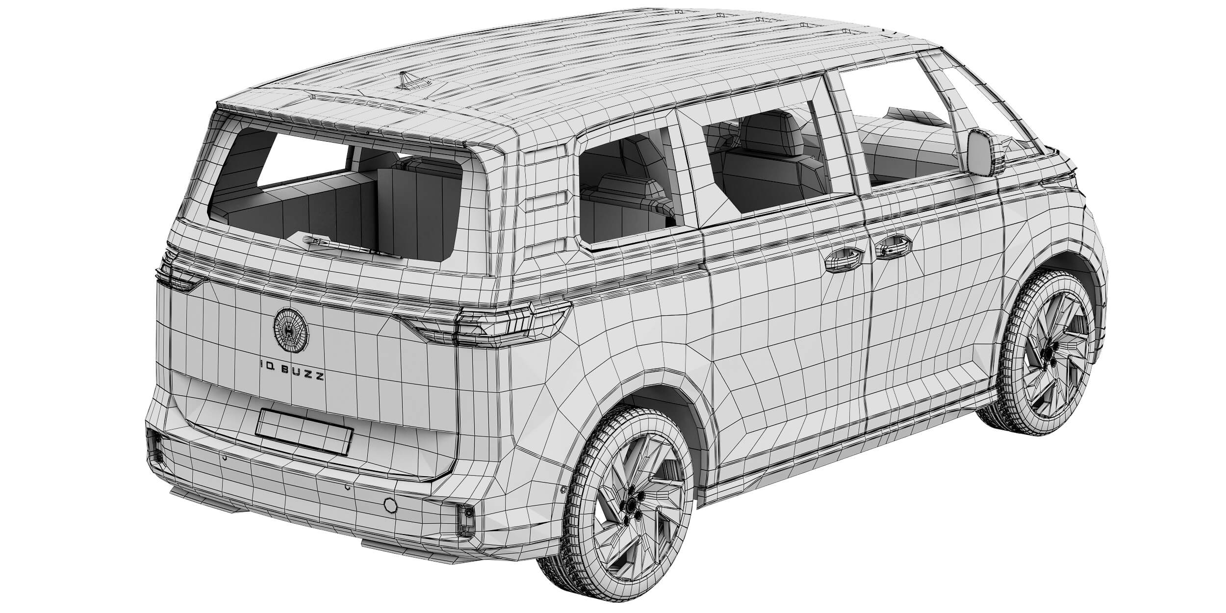 Volkswagen ID Buzz - 3D Model by zifir3d