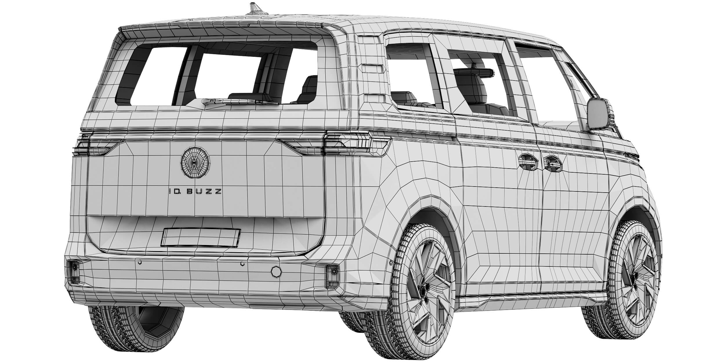 Volkswagen ID Buzz - 3D Model by zifir3d