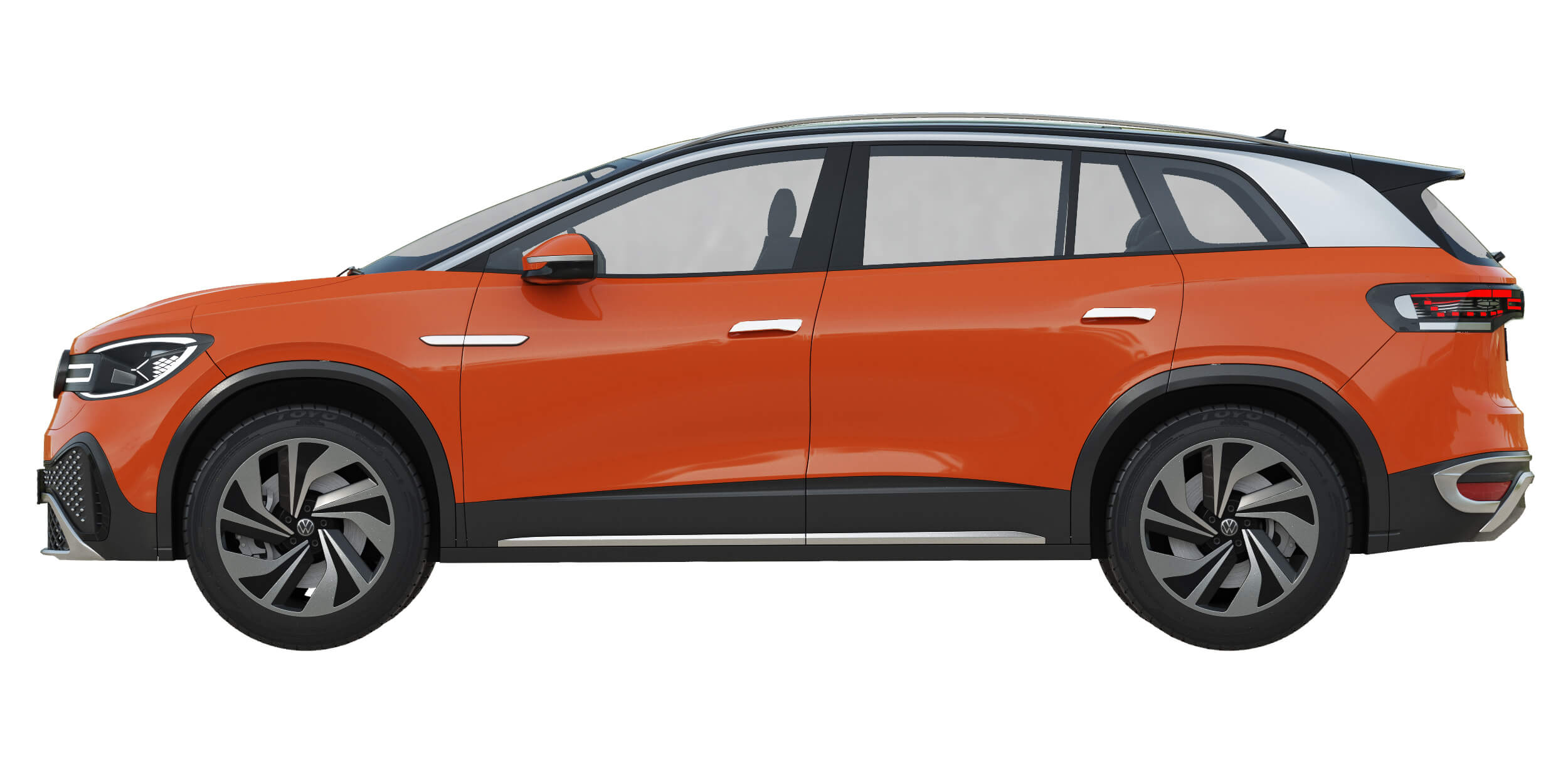 Volkswagen ID6 Crozz - 3D Model by zifir3d