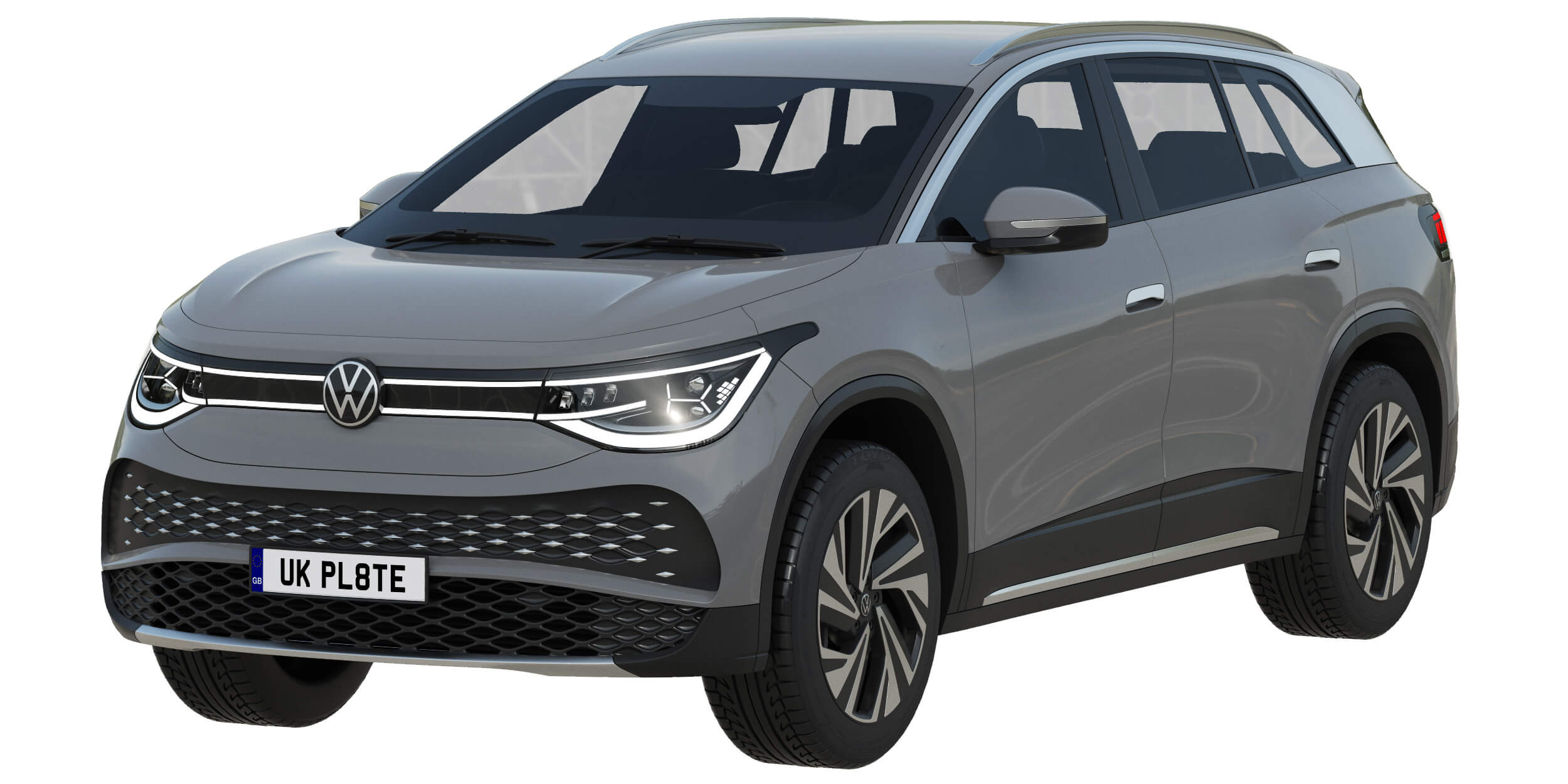 Volkswagen ID6 X - 3D Model by zifir3d