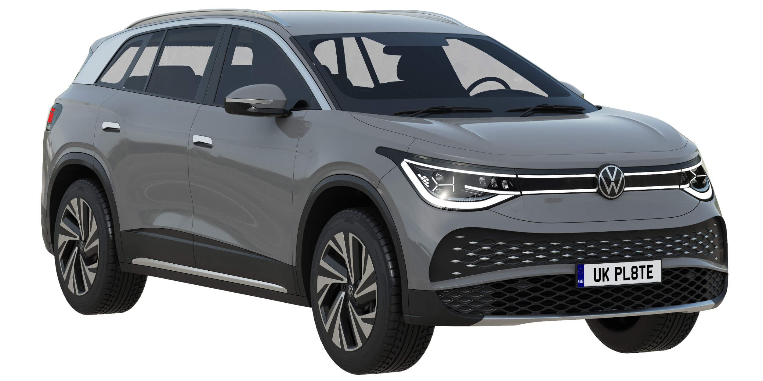 Volkswagen ID6 X - 3D Model by zifir3d