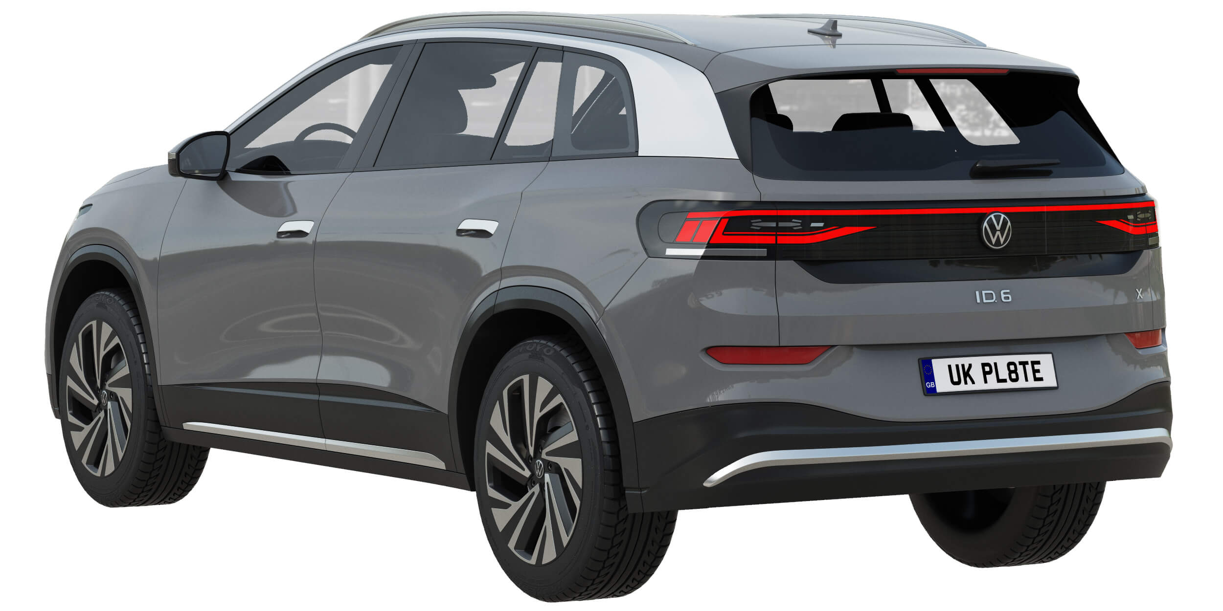 Volkswagen ID6 X - 3D Model by zifir3d