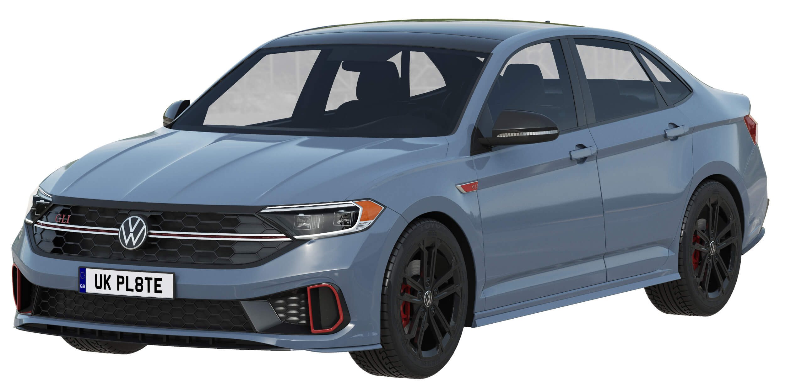 Volkswagen Jetta GLI - 3D Model by zifir3d