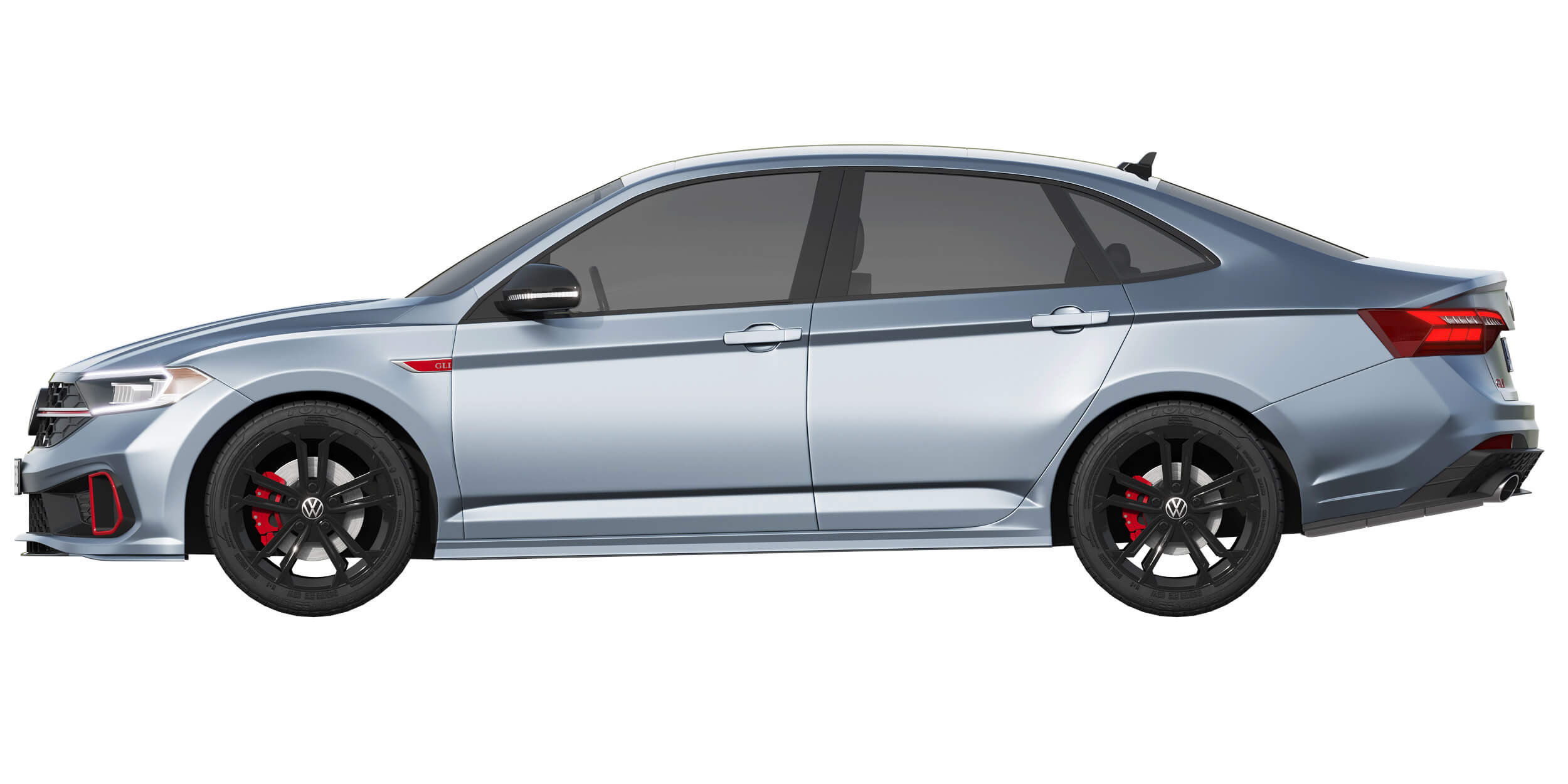 Volkswagen Jetta GLI - 3D Model by zifir3d