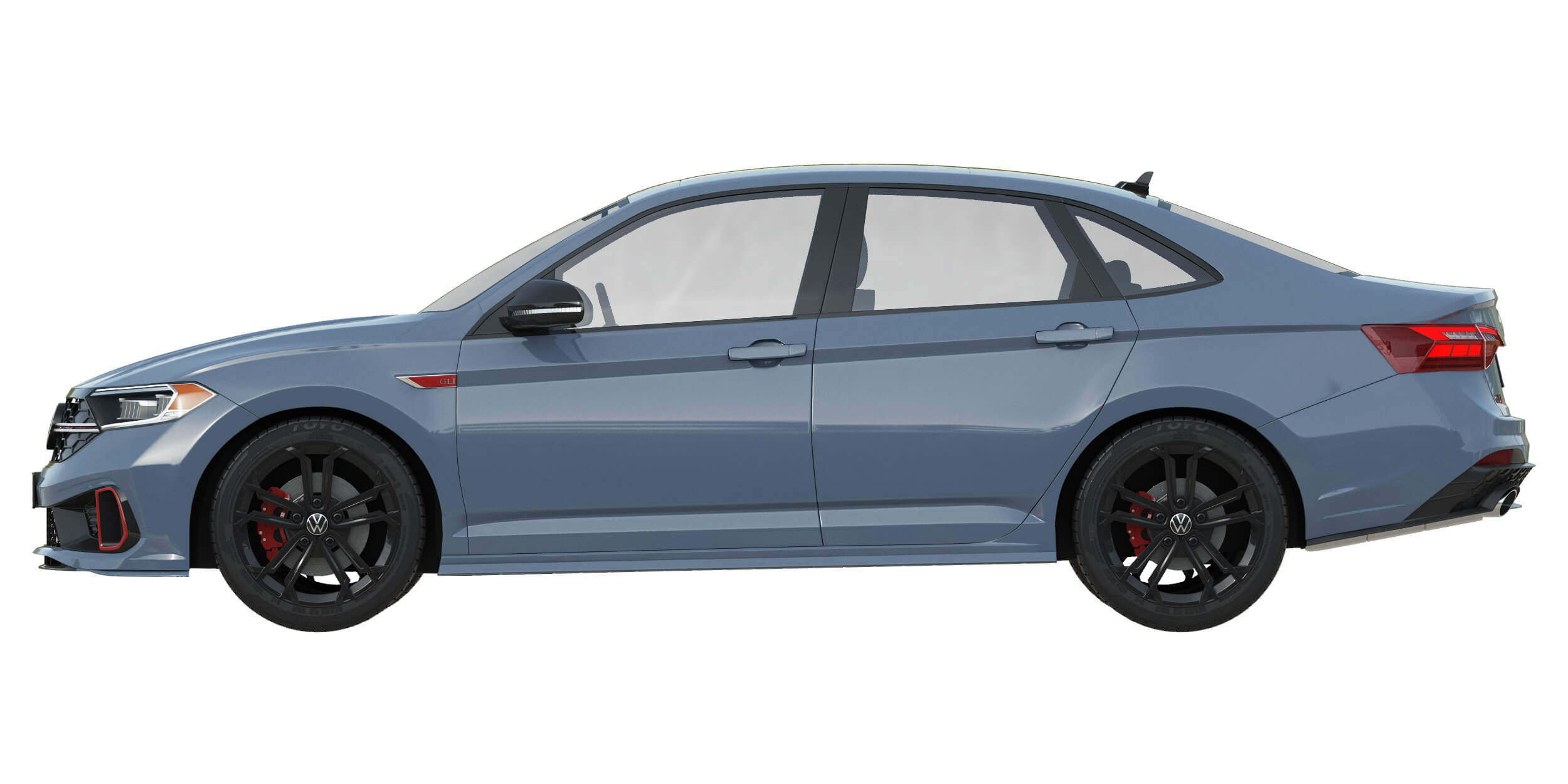 Volkswagen Jetta GLI - 3D Model by zifir3d