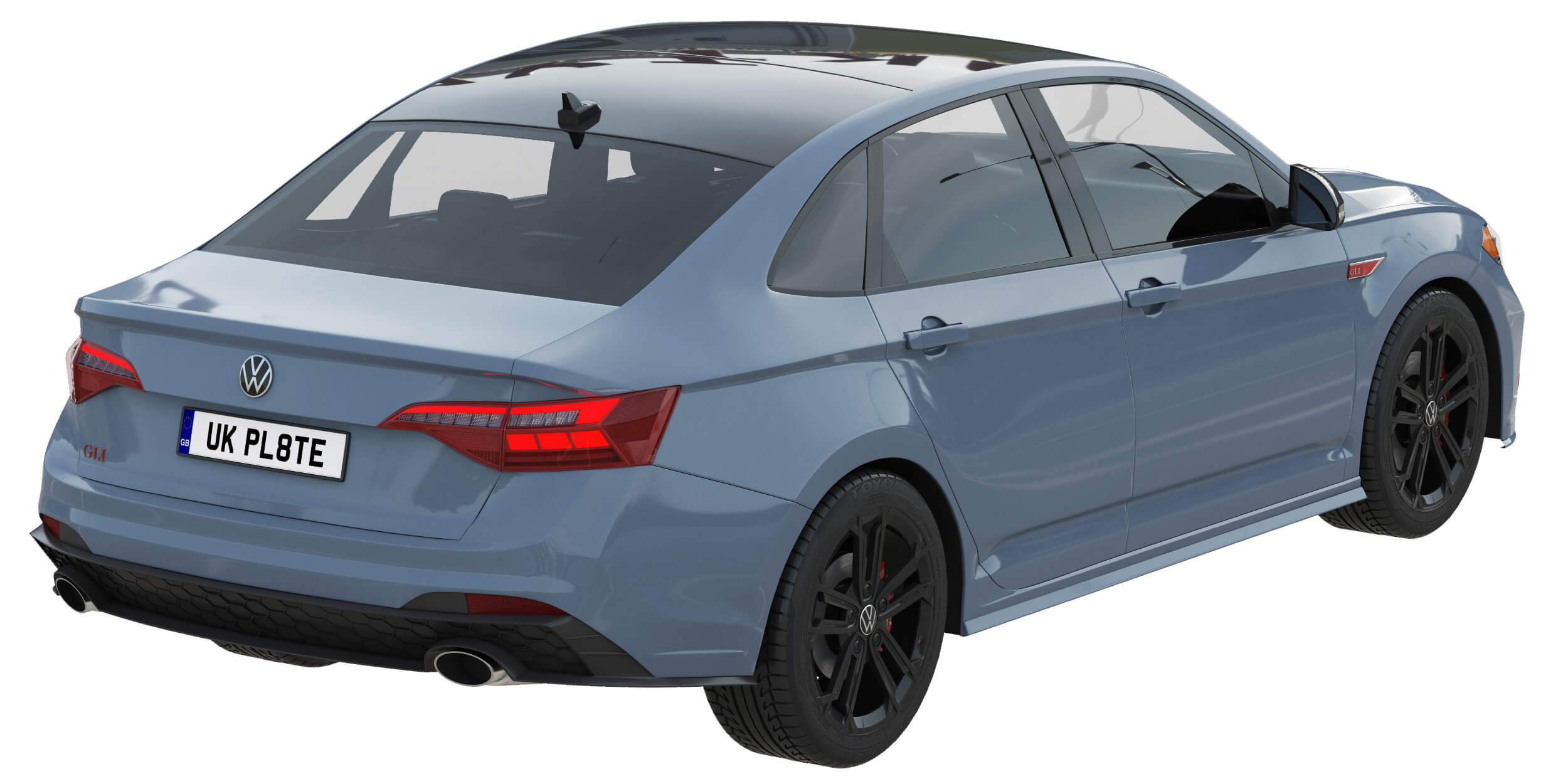 Volkswagen Jetta GLI - 3D Model by zifir3d