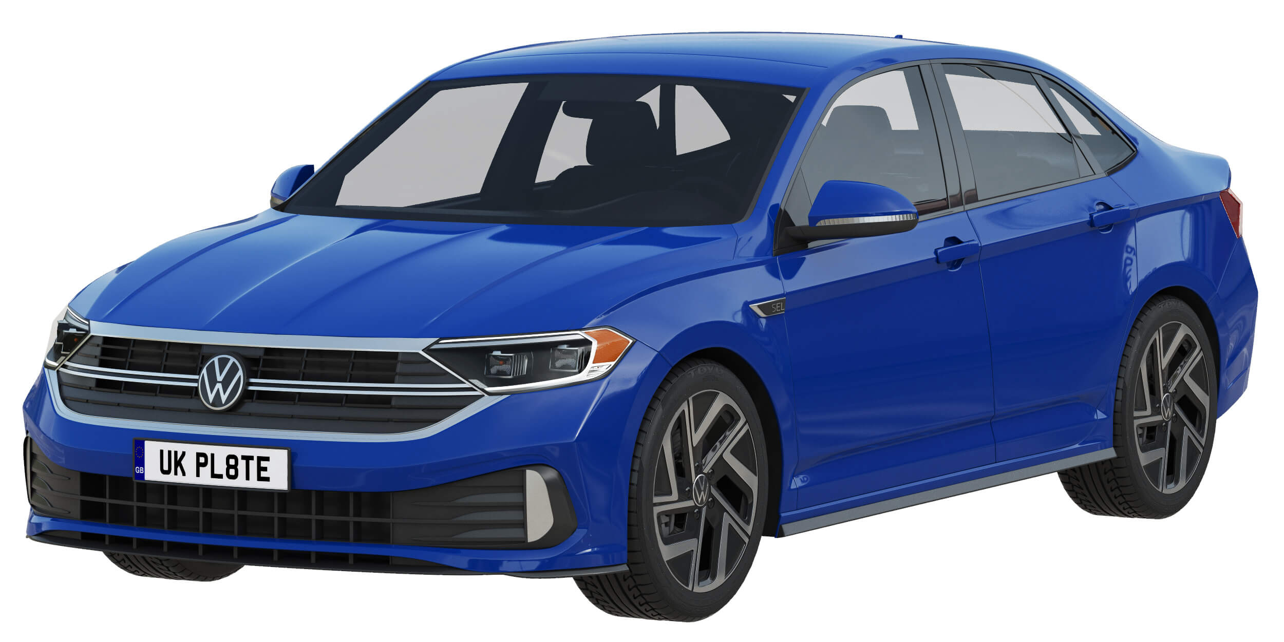 Volkswagen Jetta - 3D Model by zifir3d