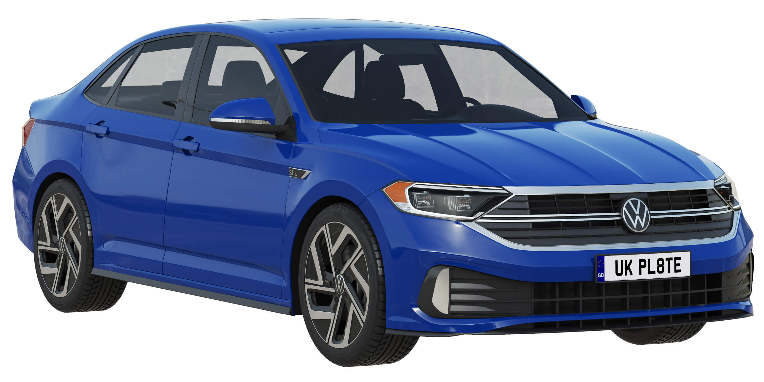 Volkswagen Jetta - 3D Model by zifir3d