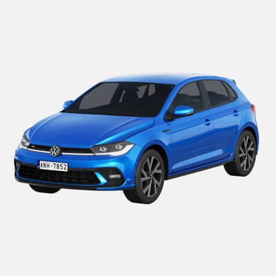 Volkswagen Polo 2022 - 3D Model by zifir3d