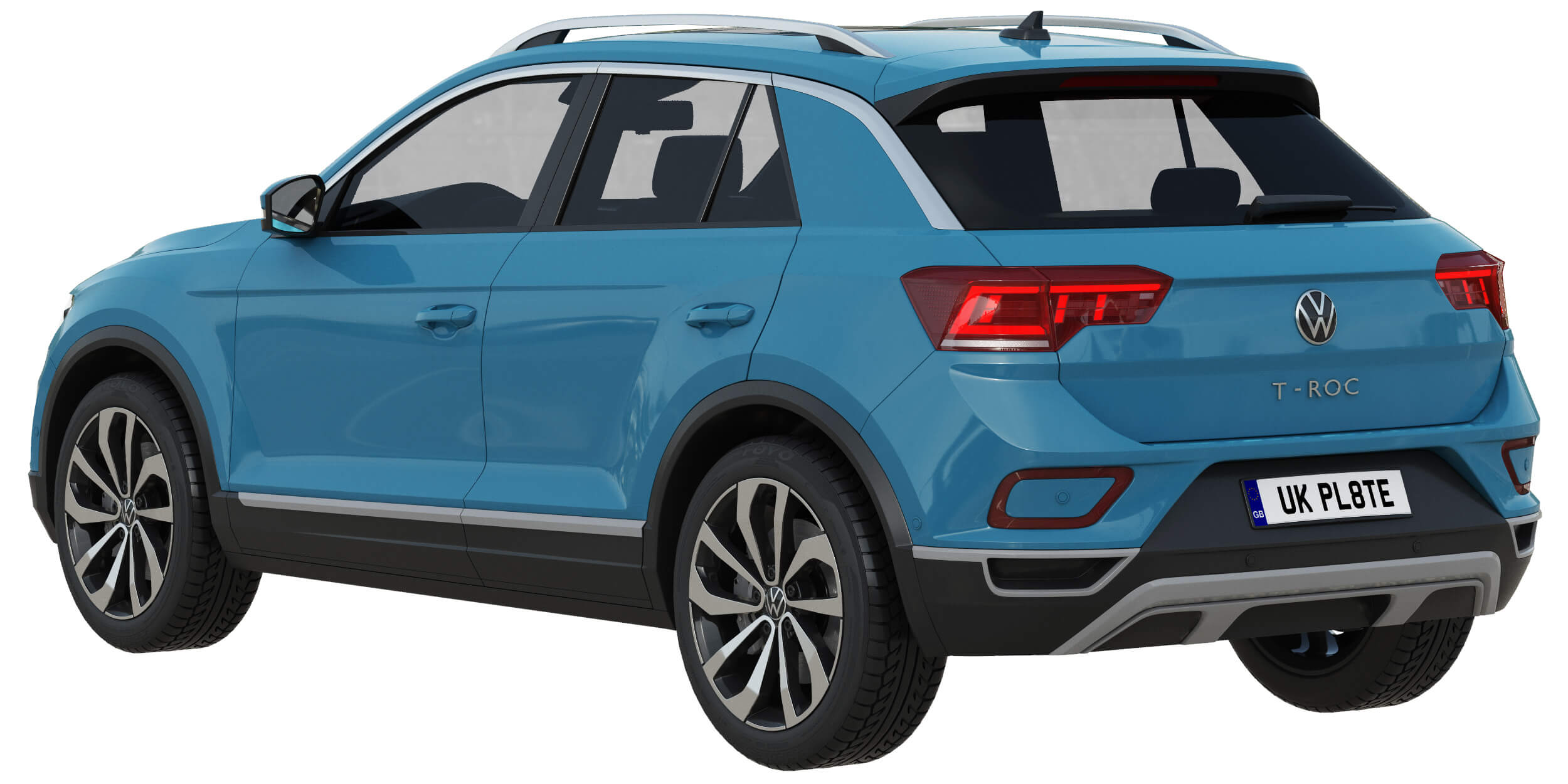 Volkswagen T-Roc R-Line 2022 3D Model by zifir3d