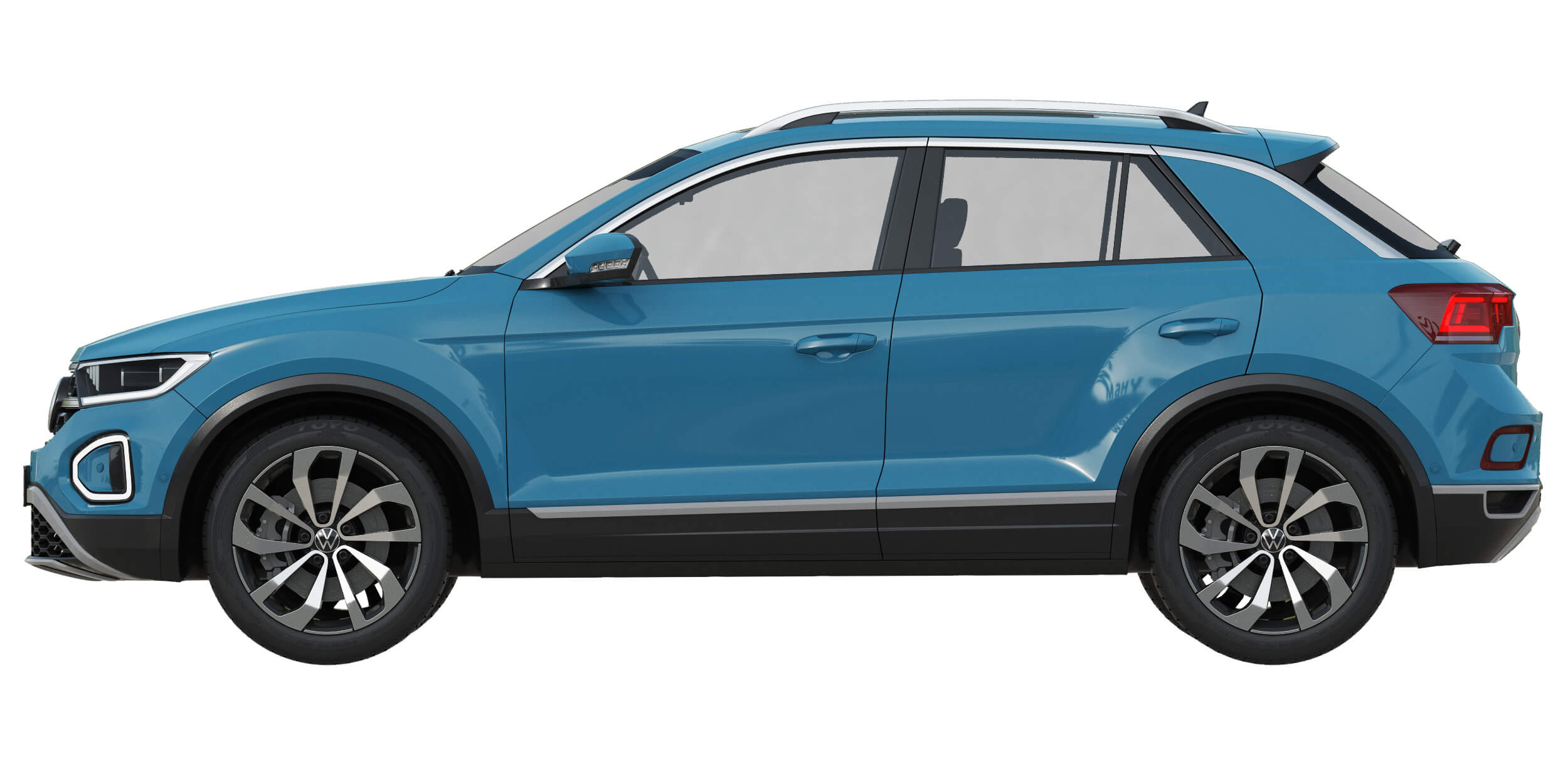 Volkswagen T-Roc R-Line 2022 3D Model by zifir3d