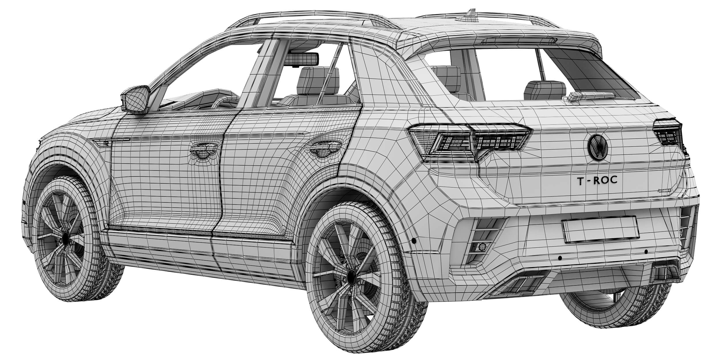 Volkswagen Taigo R - 3D Model by zifir3d